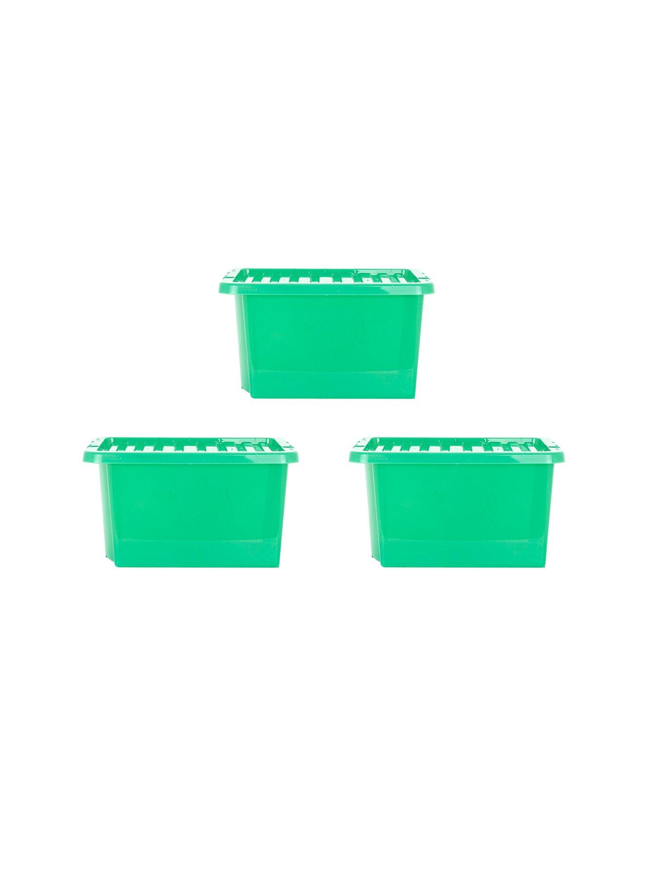 Storage Boxes | Wham | Green | Storage & Organisation | Home & Garden ...