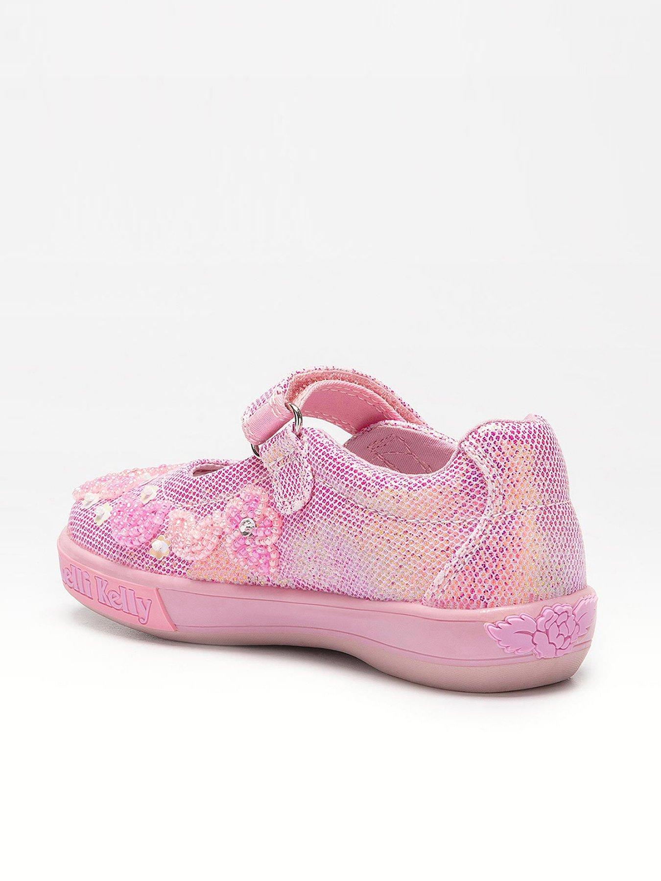 Lelli Kelly Rosie Dolly Glitter Canvas Shoe Uk