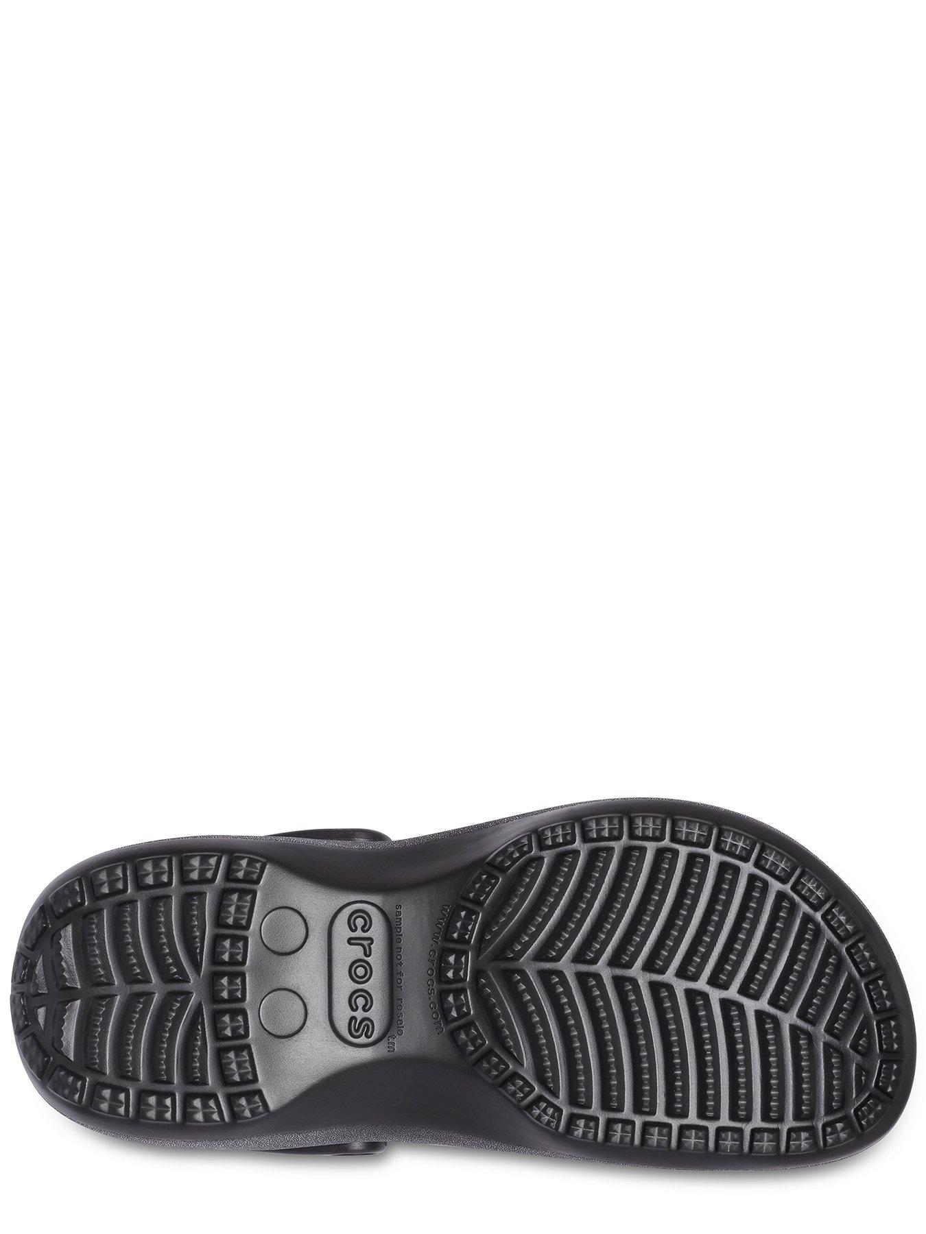 Crocs Classic Platform Clog Wedge - Black | Very