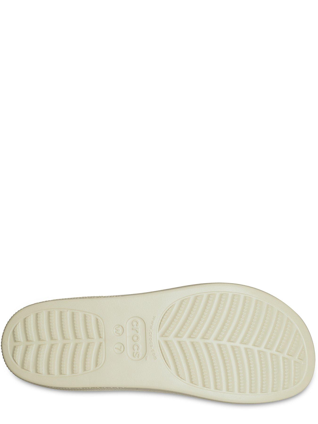 Crocs Classic Crocs Platform Slide - Beige | Very