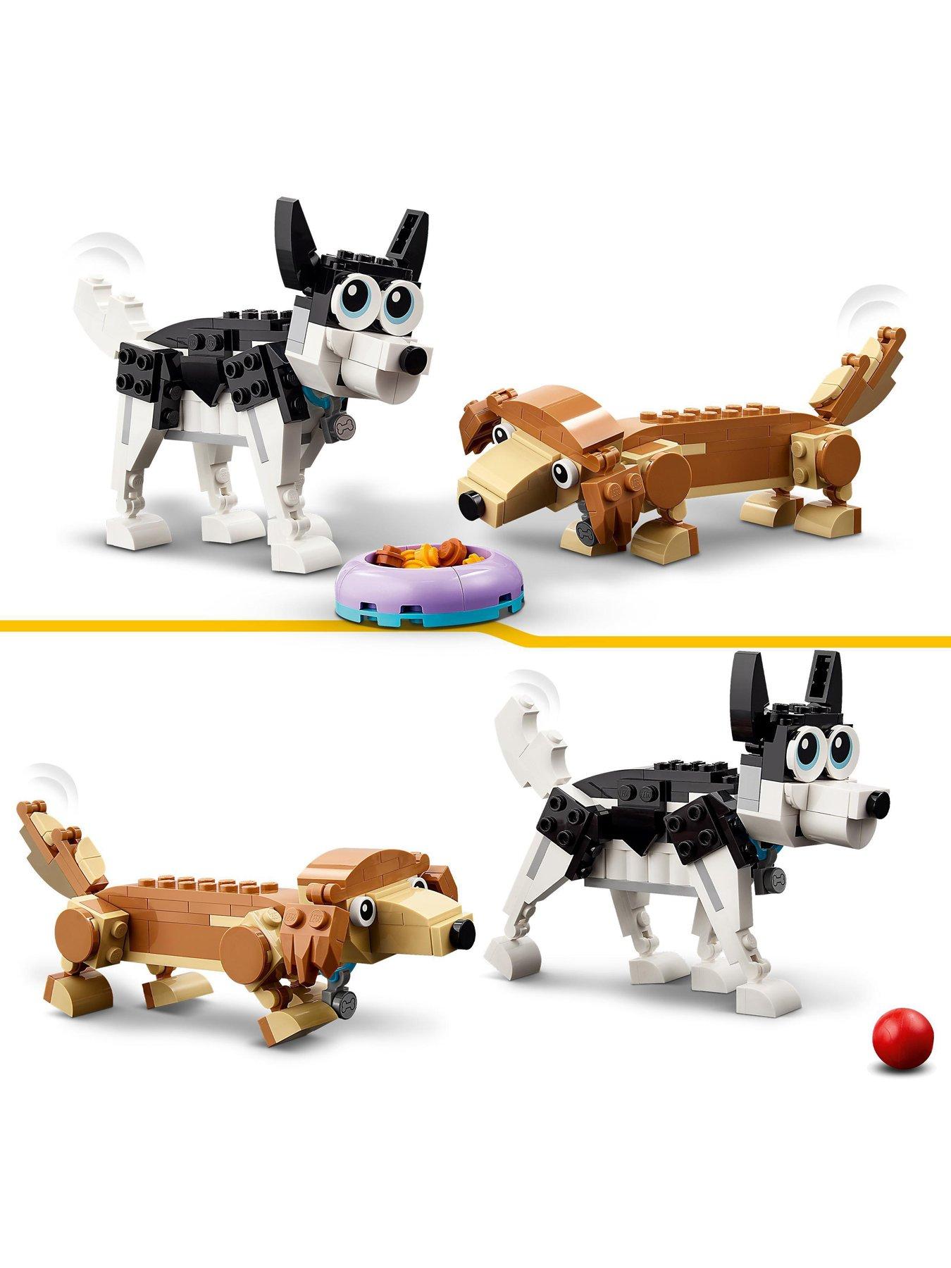 LEGO Creator 3 in 1 Adorable Dogs Animal Toys 31137 | Very
