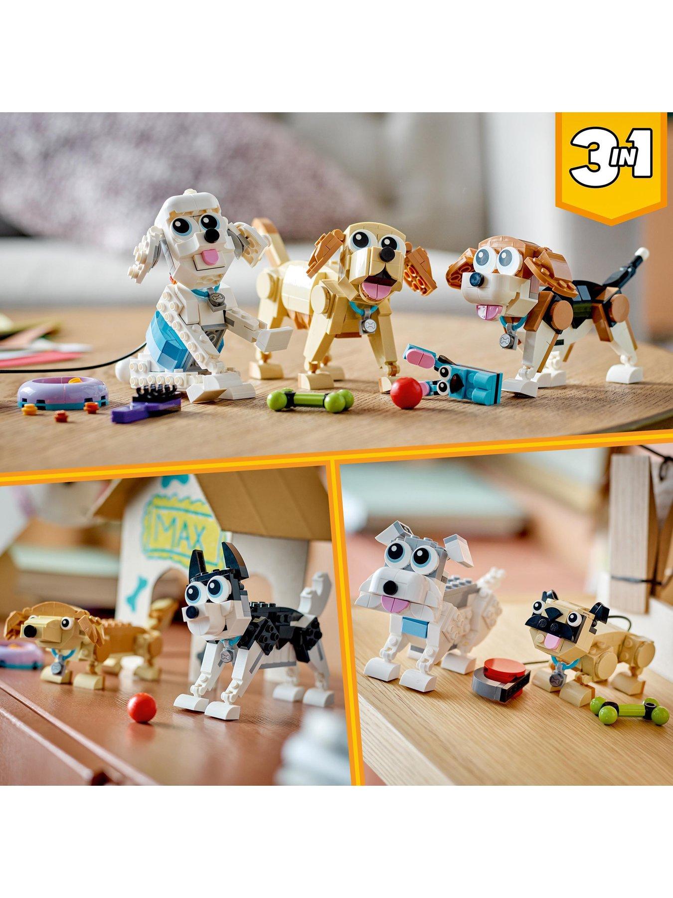 LEGO Creator 3 in 1 Adorable Dogs Animal Toys 31137 | Very