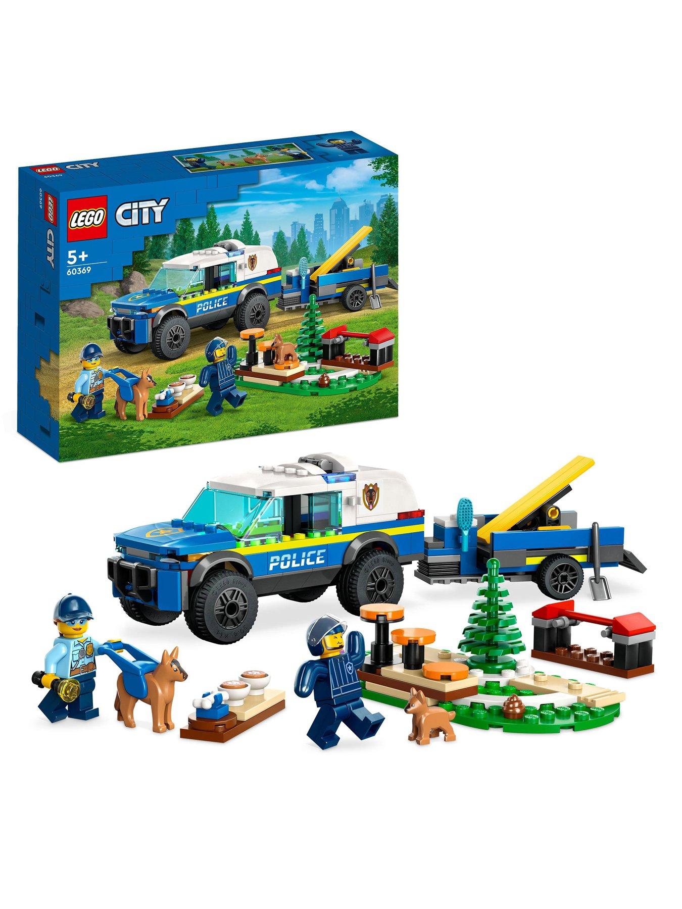 LEGO City Mobile Police Dog Training Set 60369 | very.co.uk