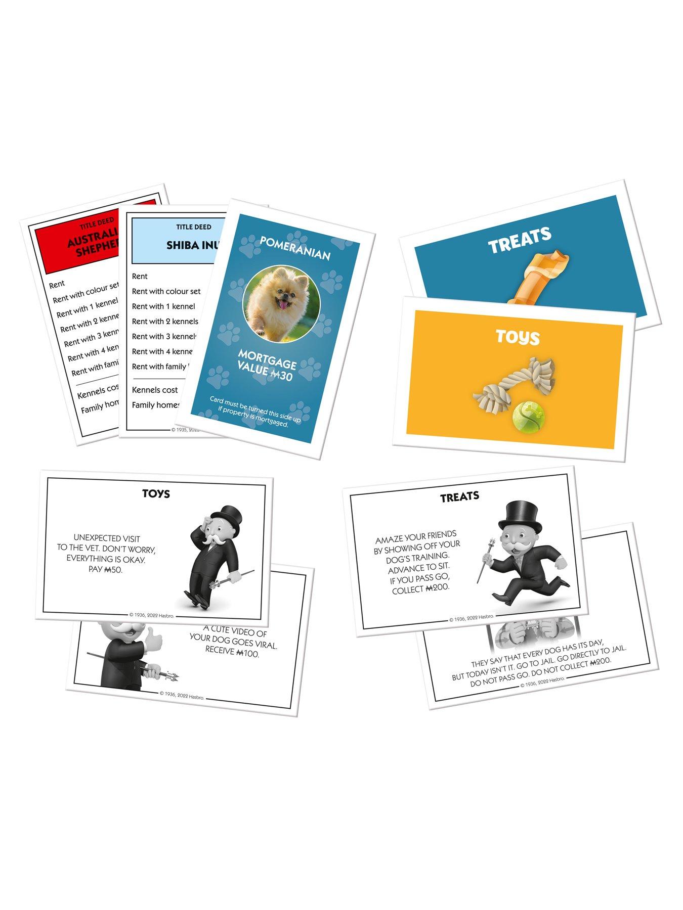 Monopoly Dogs Monopoly Board Game | Very.co.uk