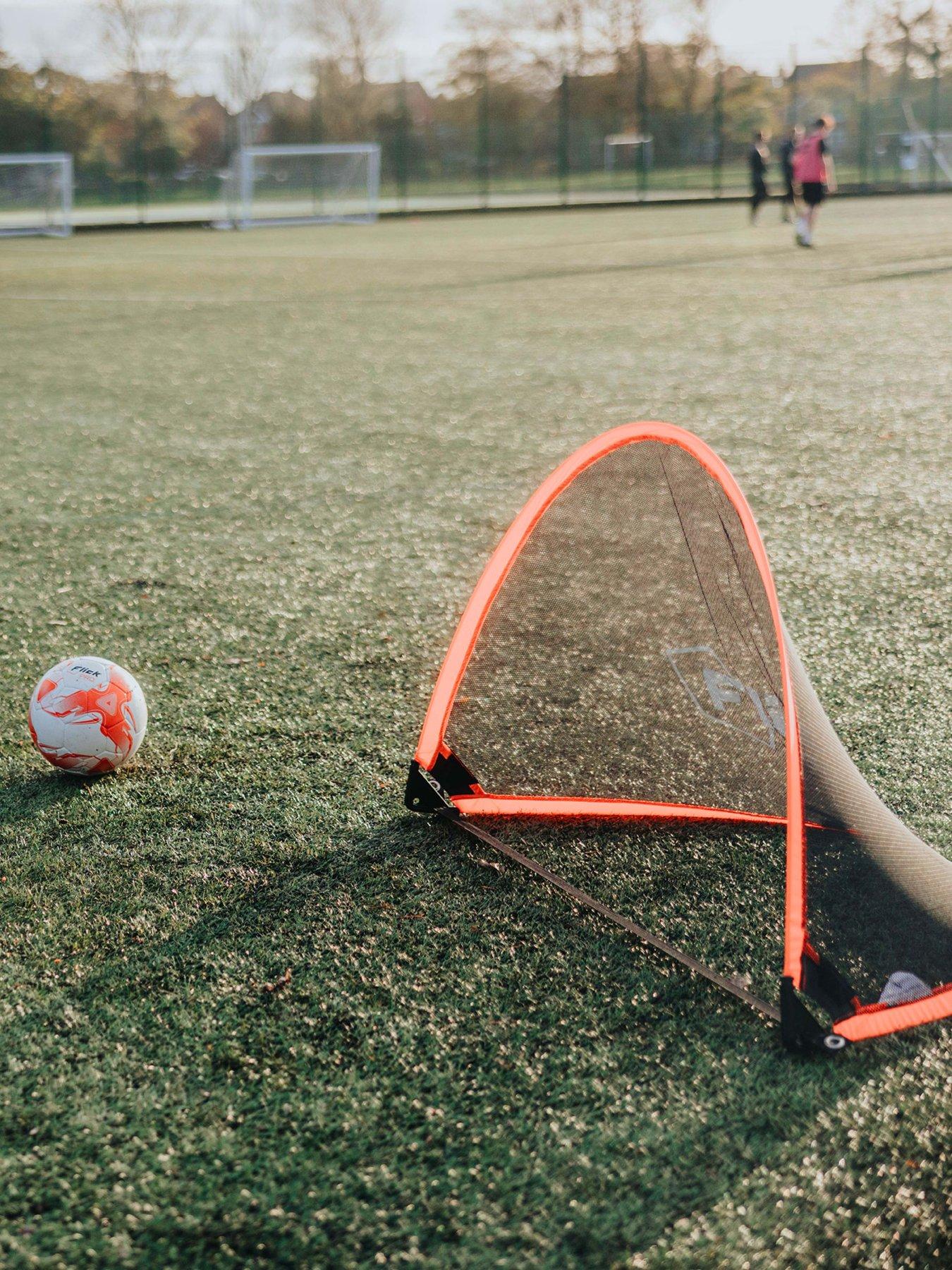 Football Flick URBAN FOOTBALL 4ft POP UP GOALS x 2 | Very