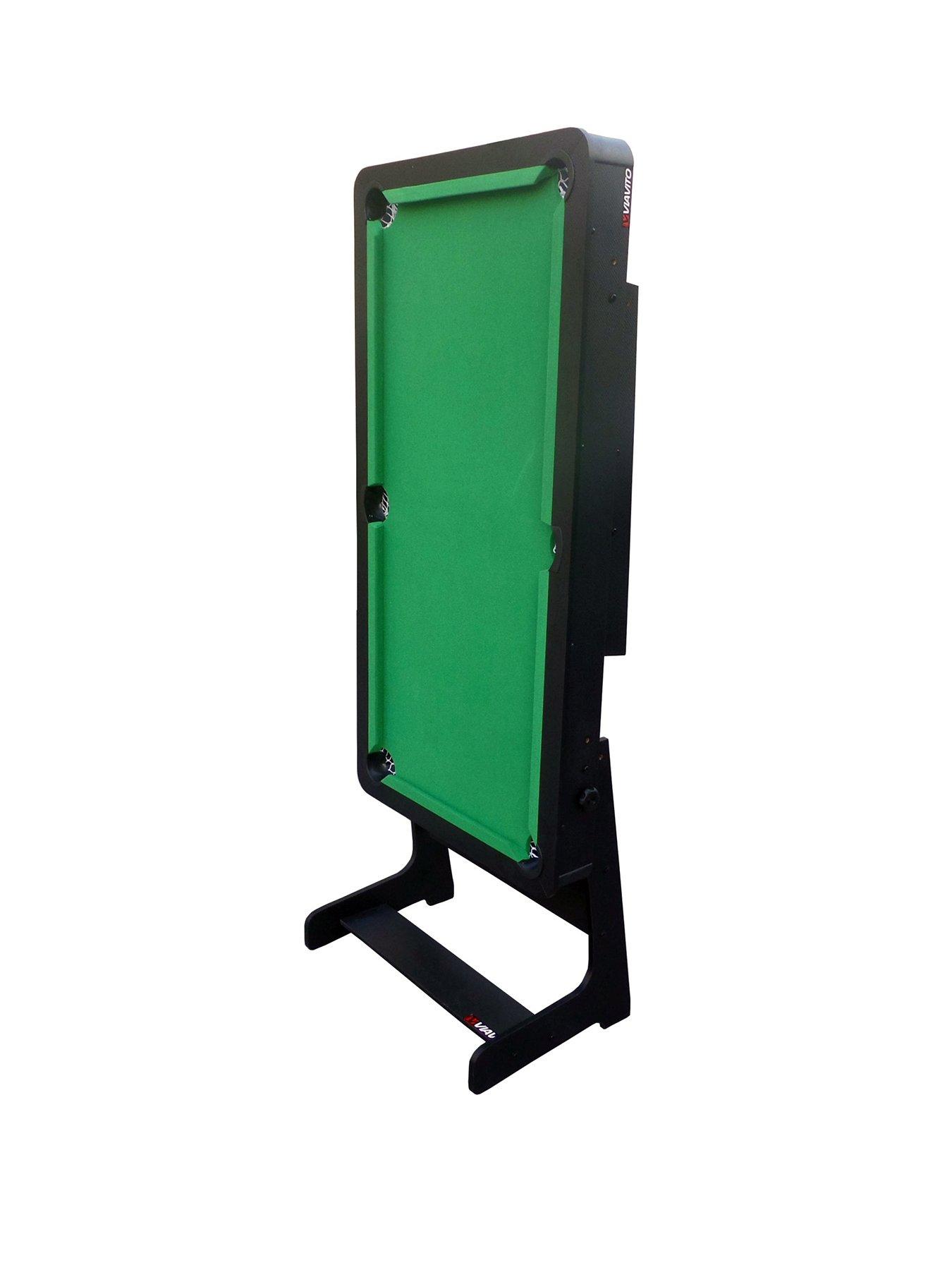 Viavito PT100X 5ft Folding Pool Table For Easy Convenient Storage With ...