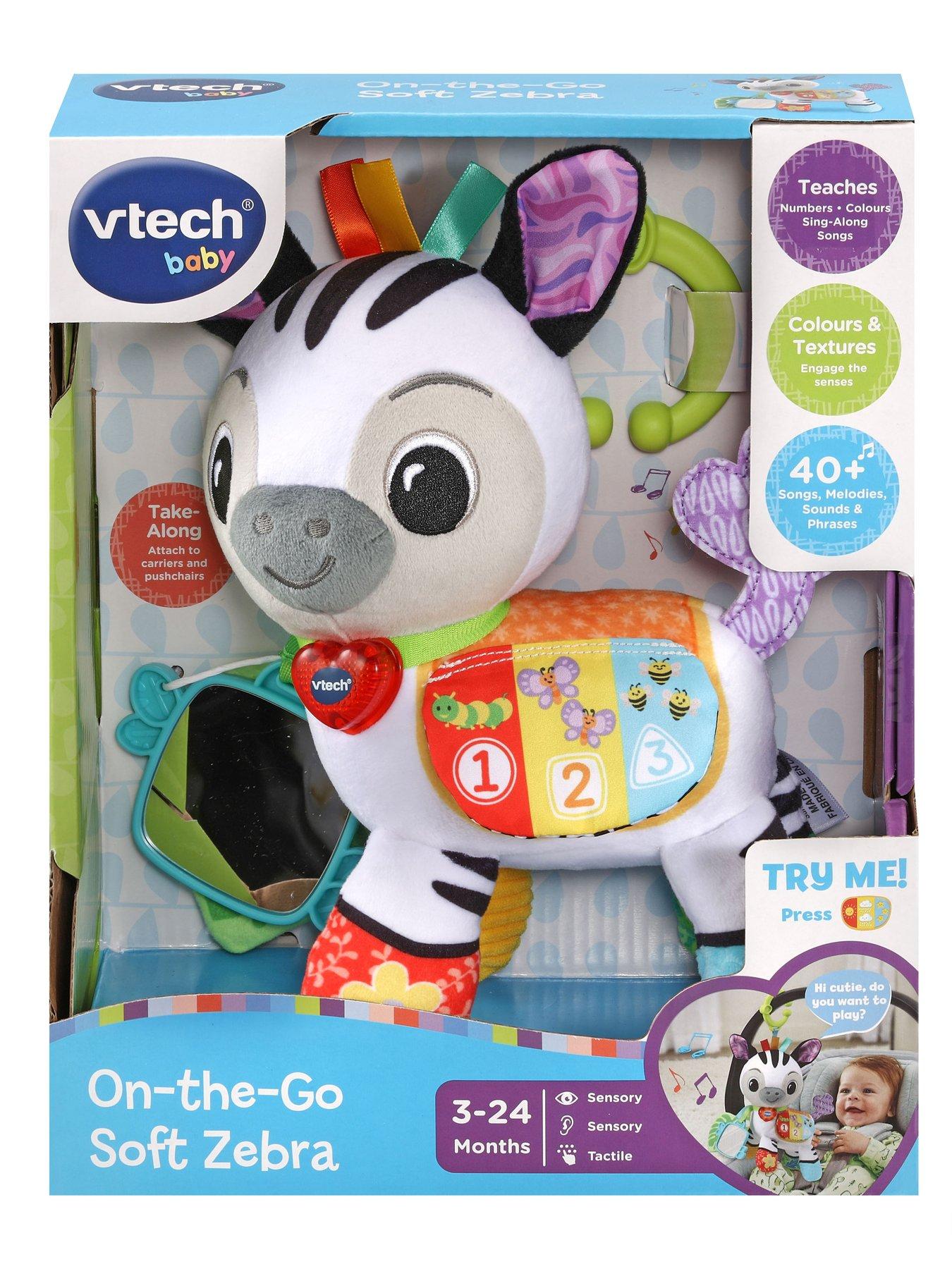 VTech On-the-Go Soft Zebra | Very