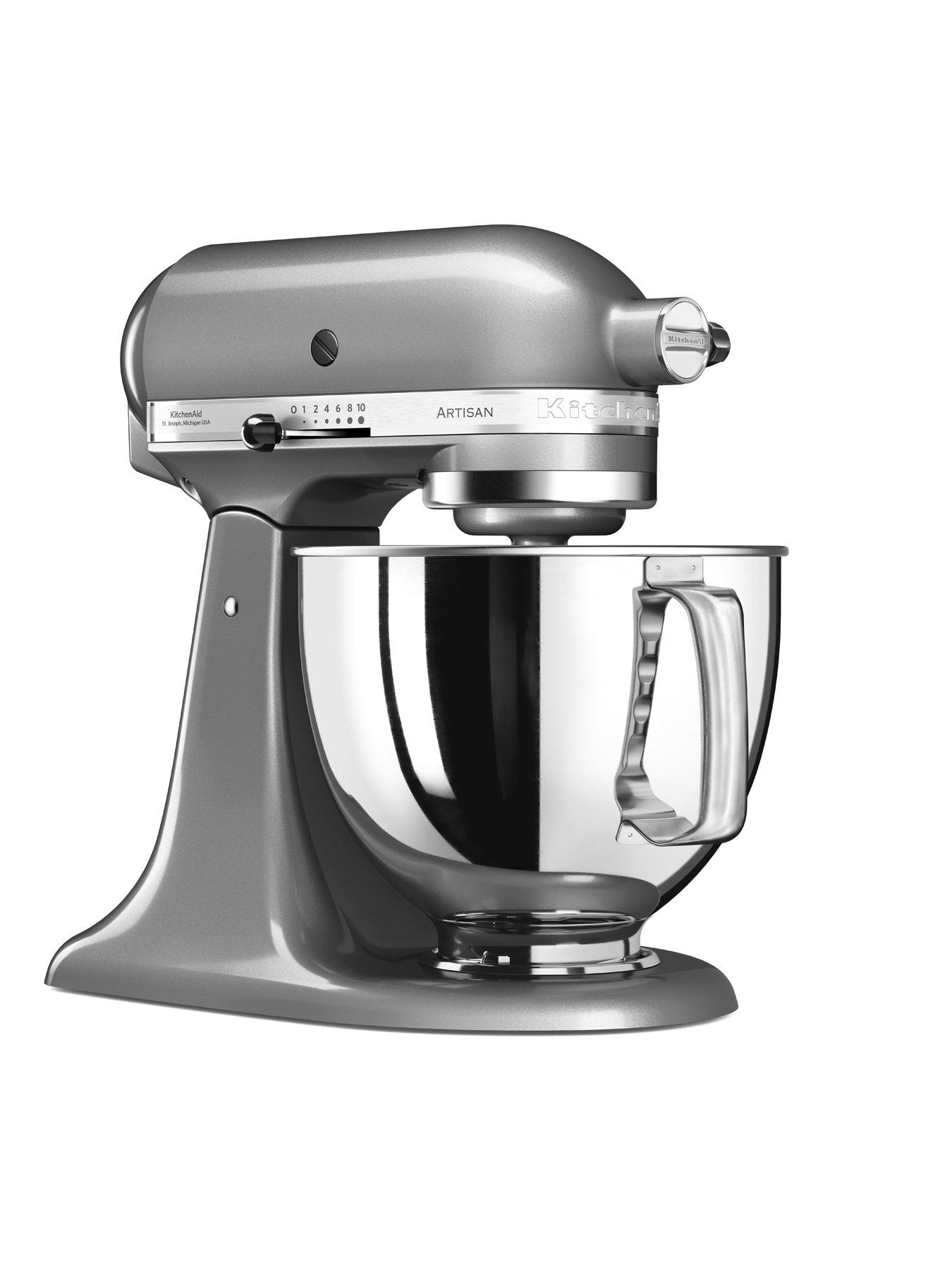 KitchenAid Contour Silver 125 Stand Mixer | very.co.uk