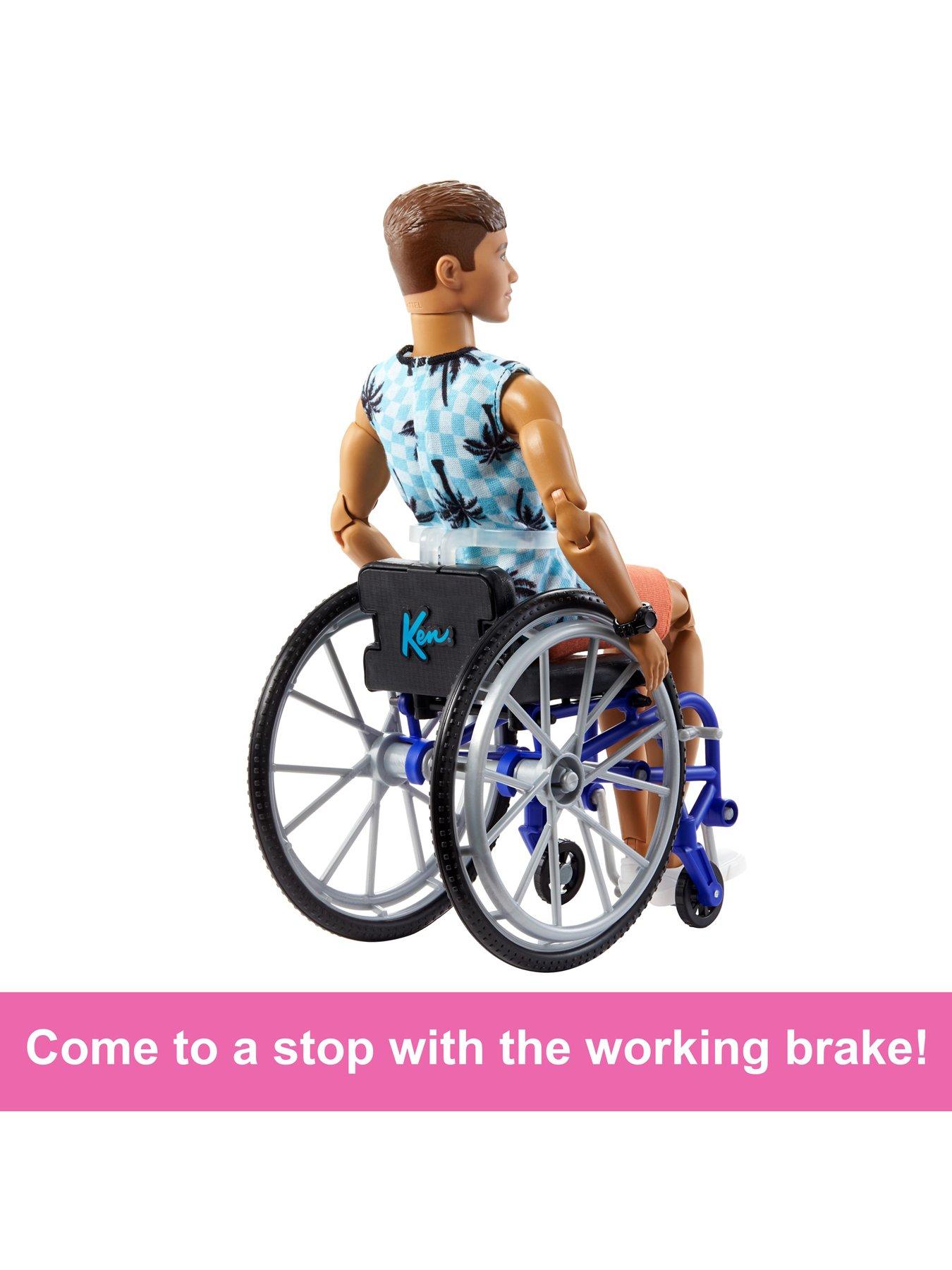 Barbie Ken Fashionista Doll 195 With Wheelchair And Ramp Very