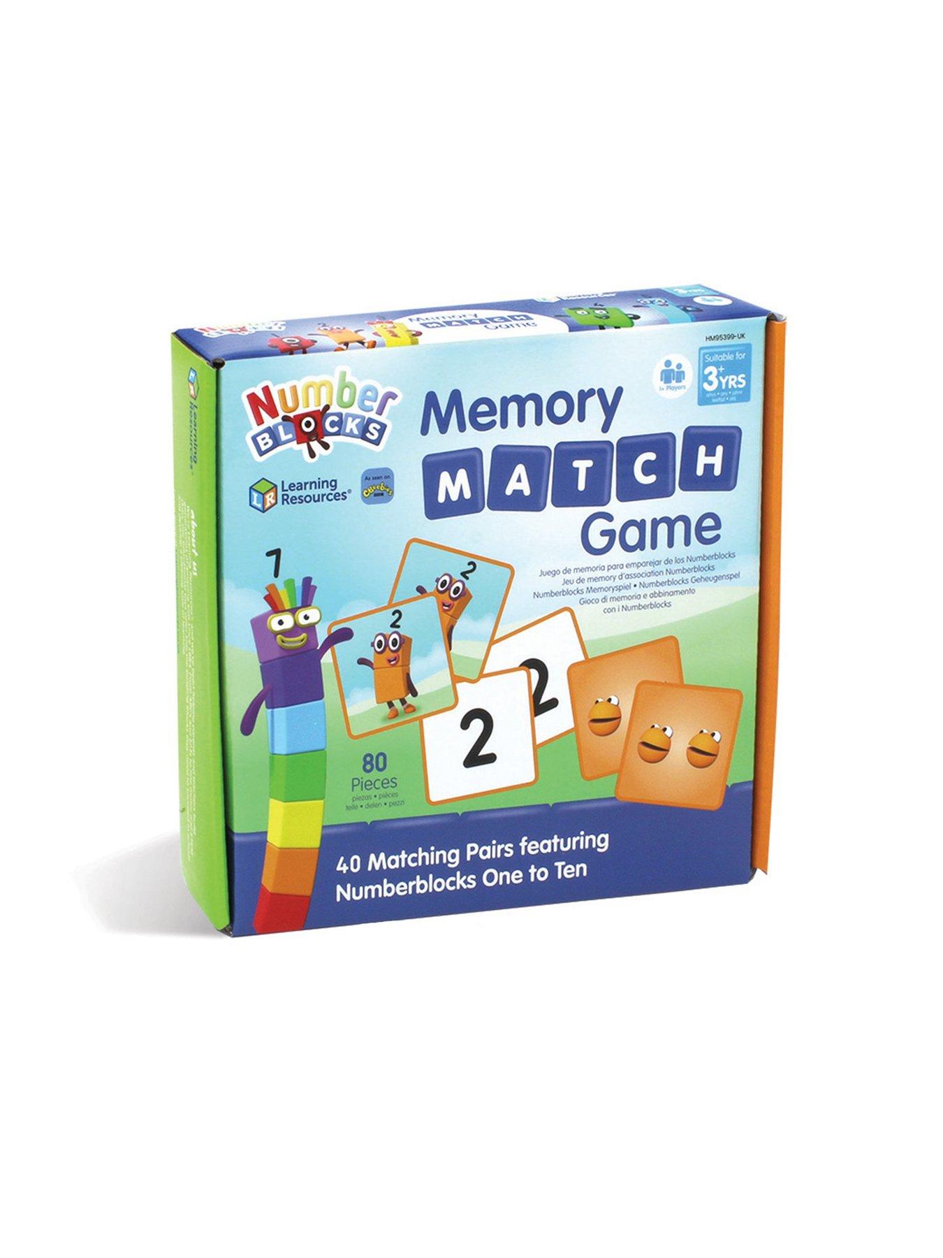 Numberblocks Memory Match Game | Very