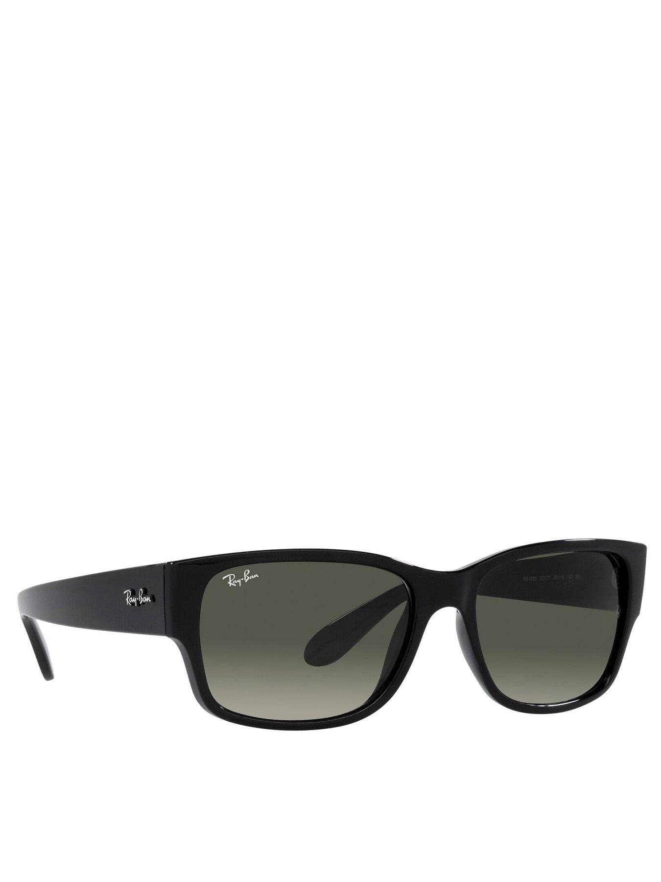 Ray-Ban Rectangle Sunglasses - Black | Very