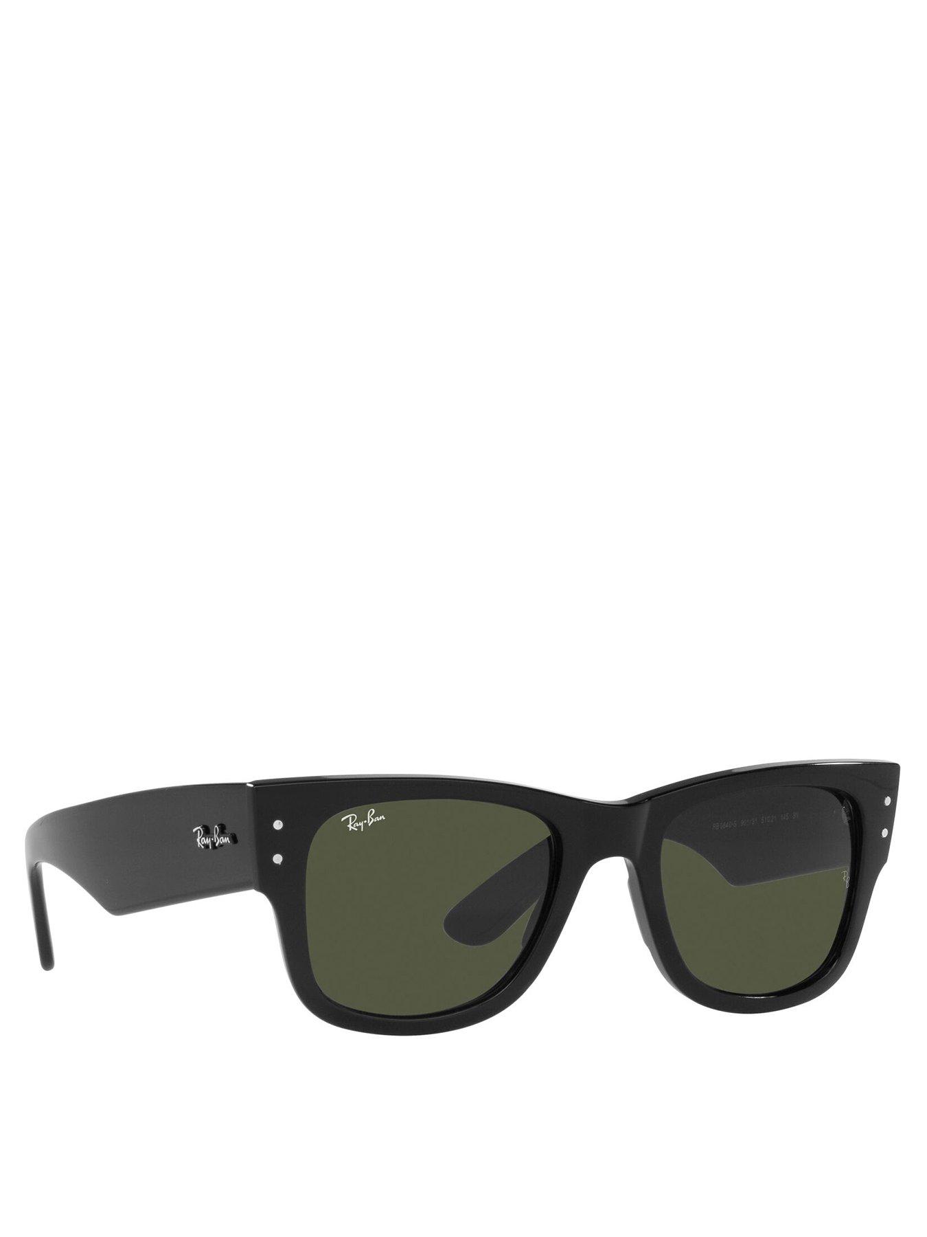 Ray-Ban Mega Wayfarer Sunglasses - Black | Very