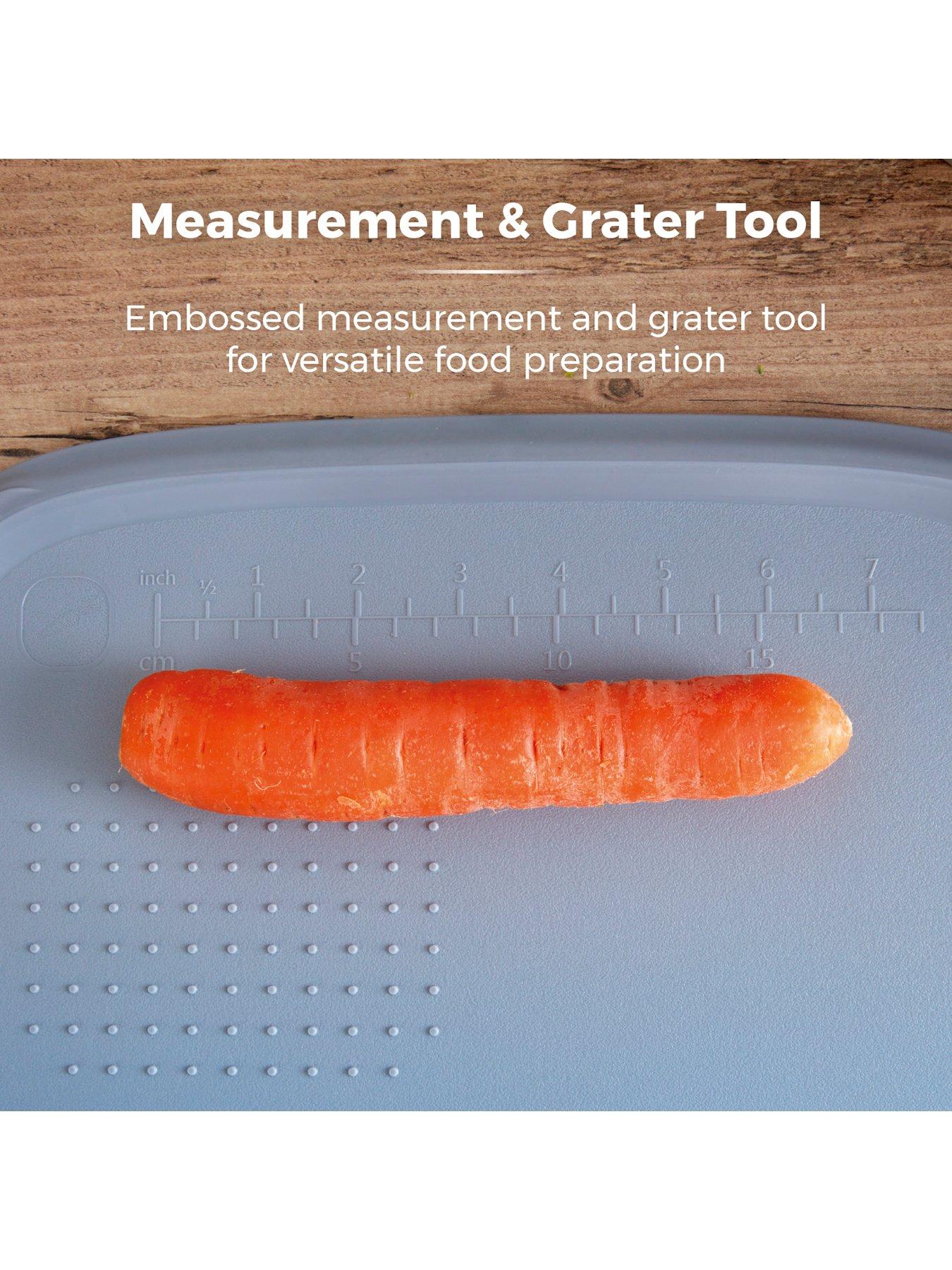 Tower 3-Piece Nesting Chopping Board Set in Grey | Very