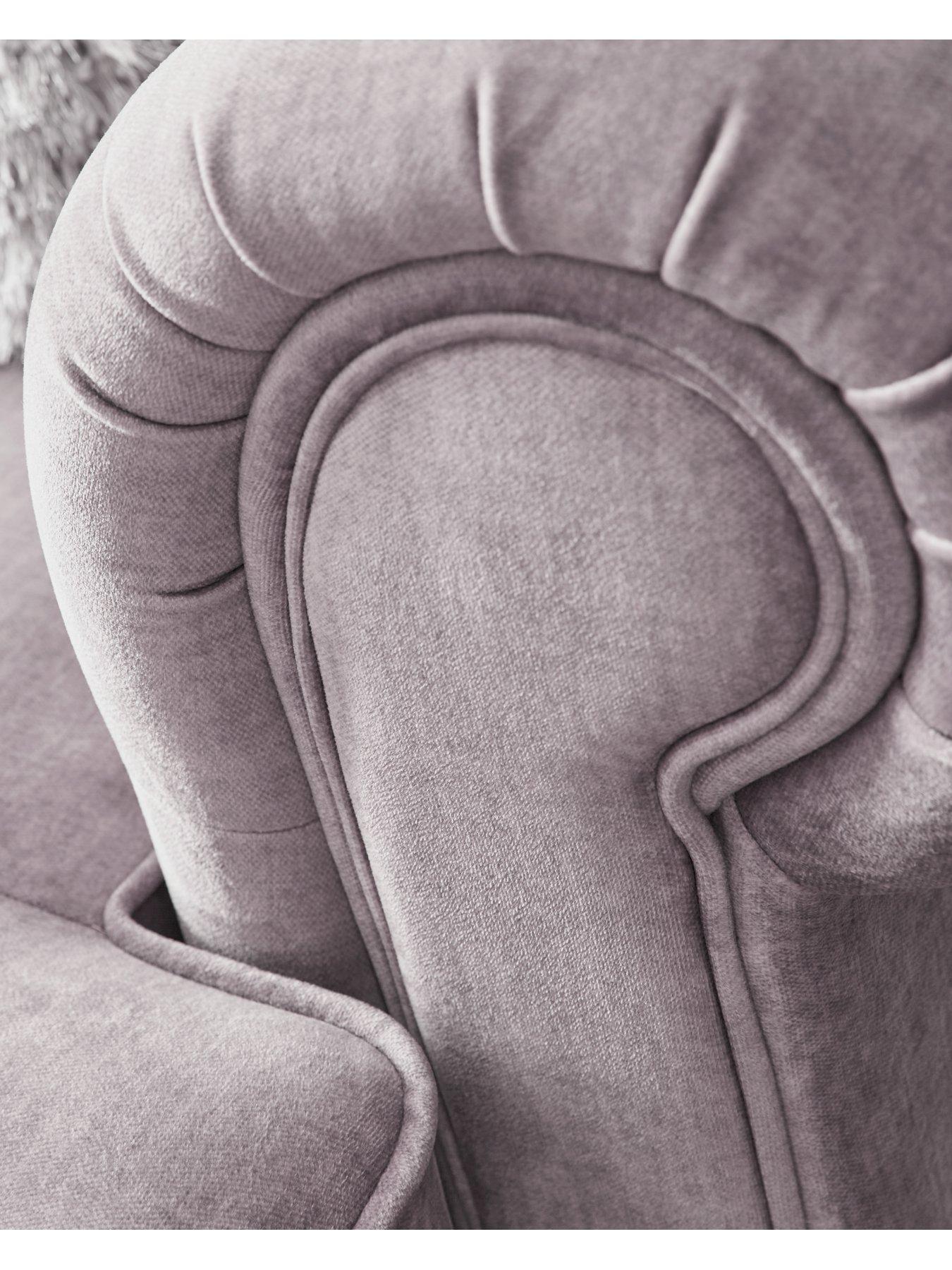 The Very Collection Laura Chesterfield Fabric Right Hand Corner Chaise ...