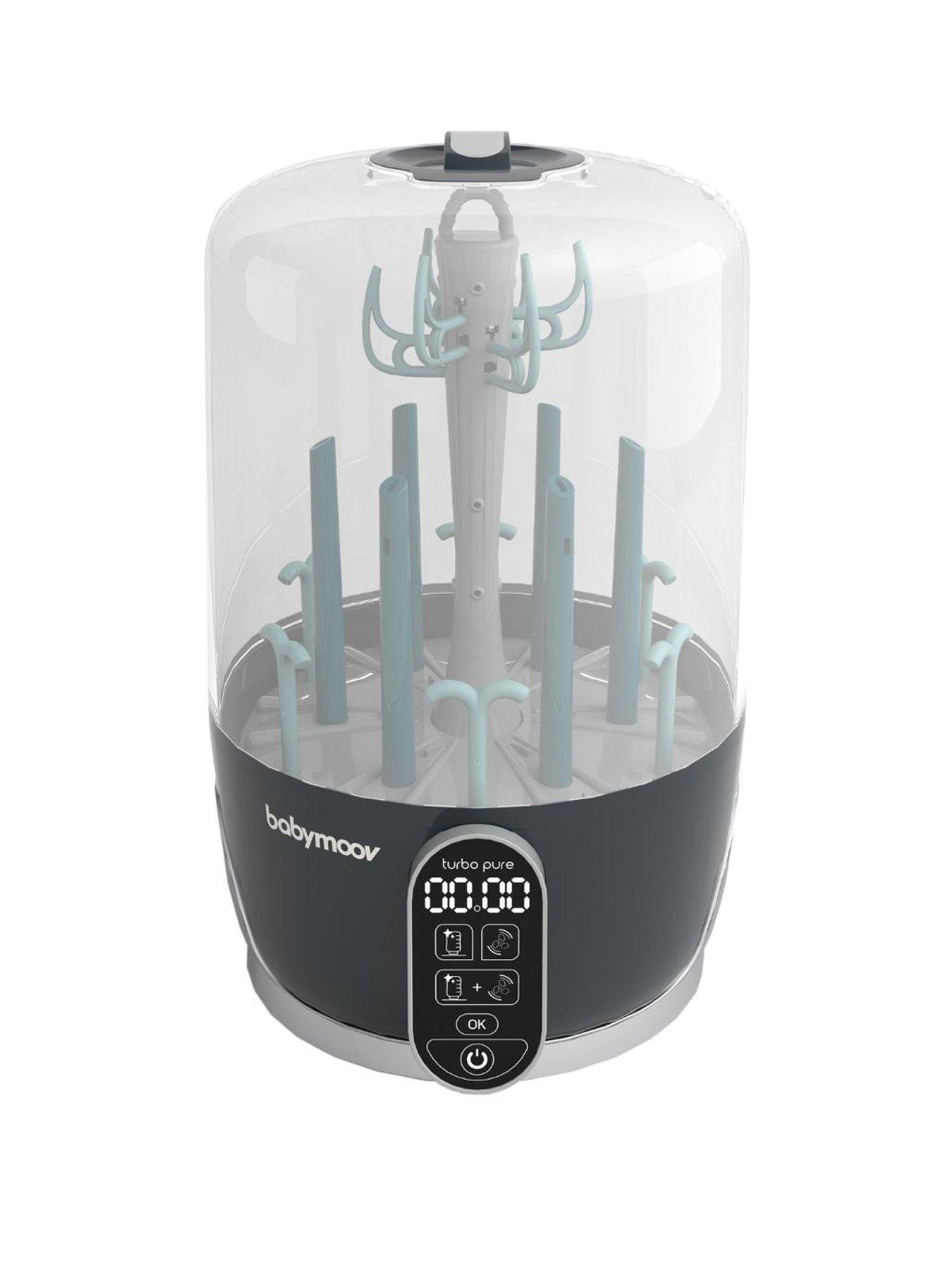 Babymoov Turbo Pure Sterilizer & Dryer for Baby Bottles and Breast ...