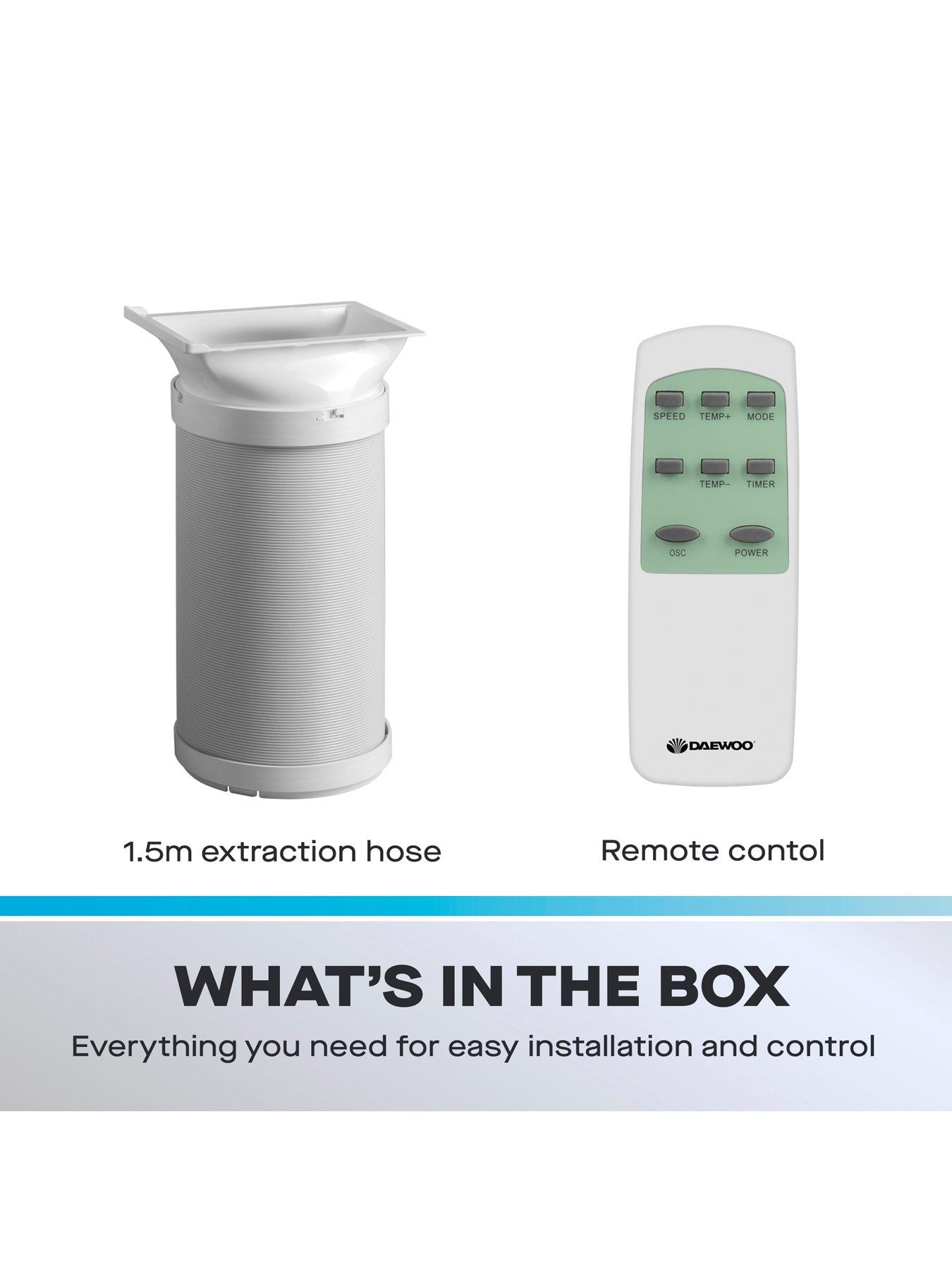 Daewoo 9000BTU Air Conditioning Unit with WiFi | Very