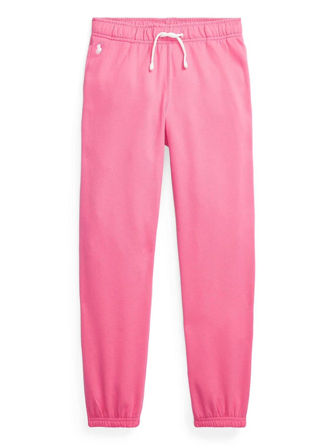 Polo Ralph Lauren Girls Jog Pants - Desert Pink | Very.co.uk