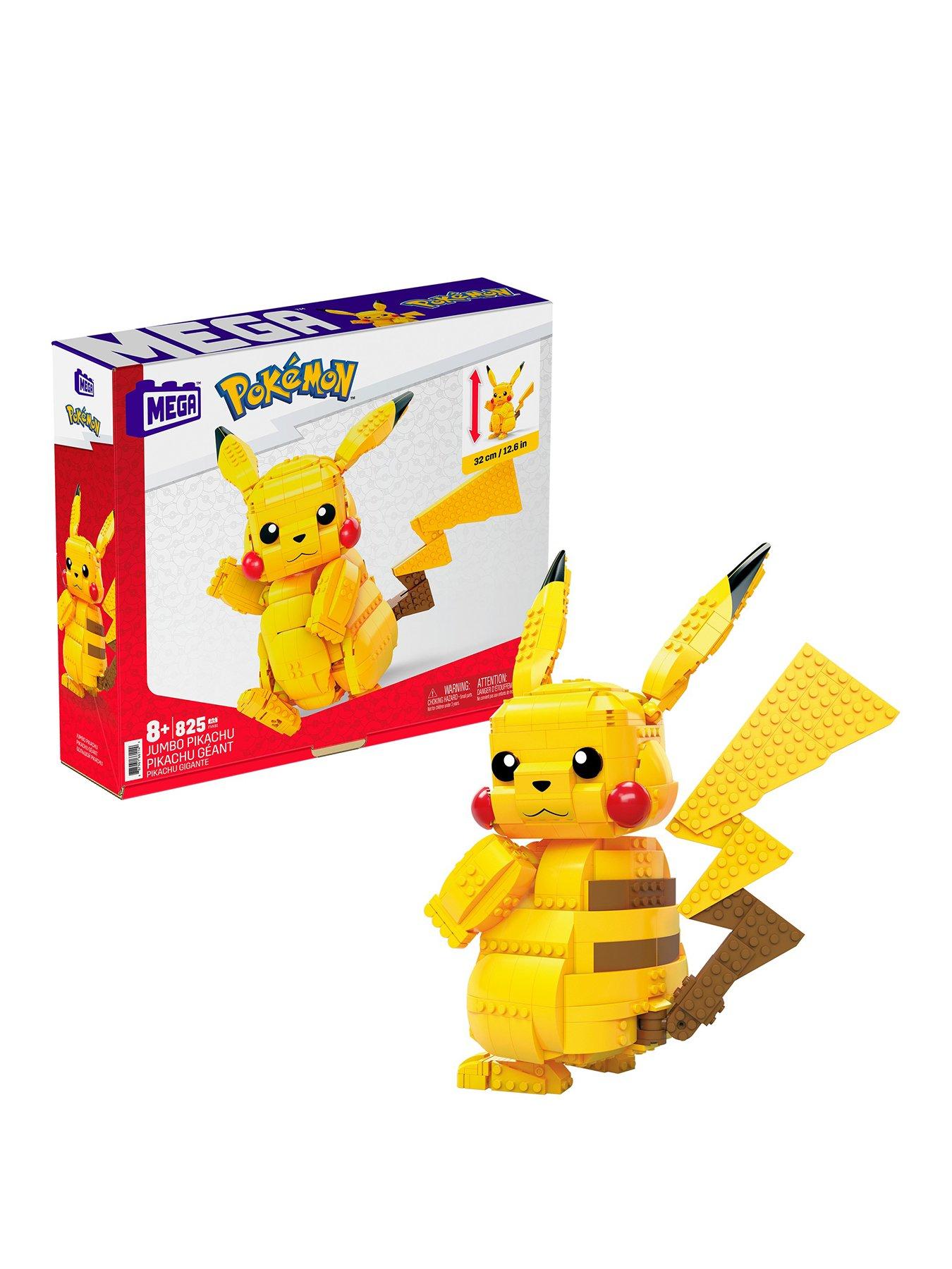 MEGA Pokemon Jumbo Pikachu Building Set Very