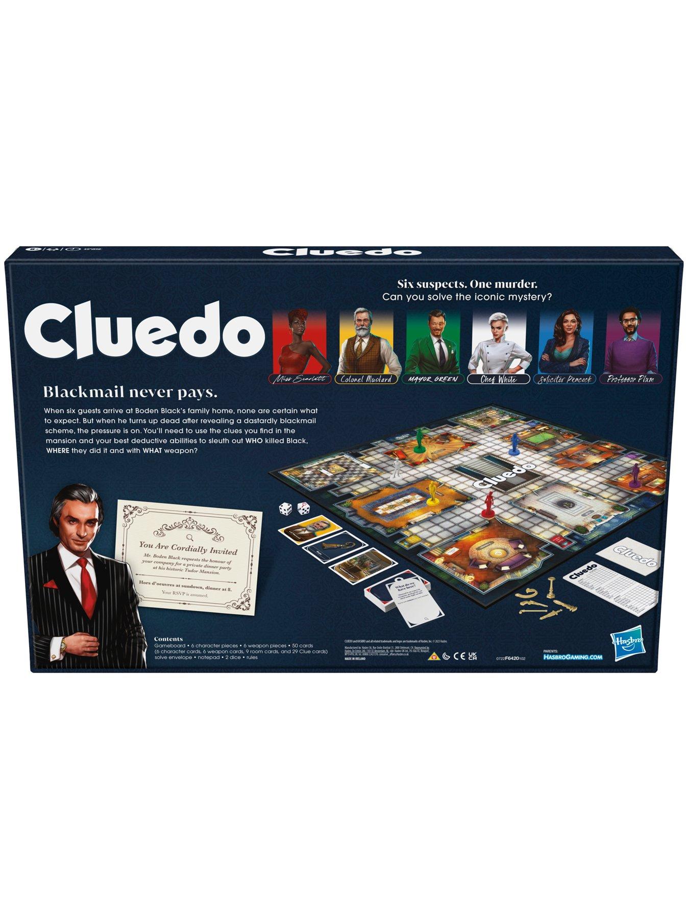 Hasbro Cluedo Classic Mystery Board Game | Very