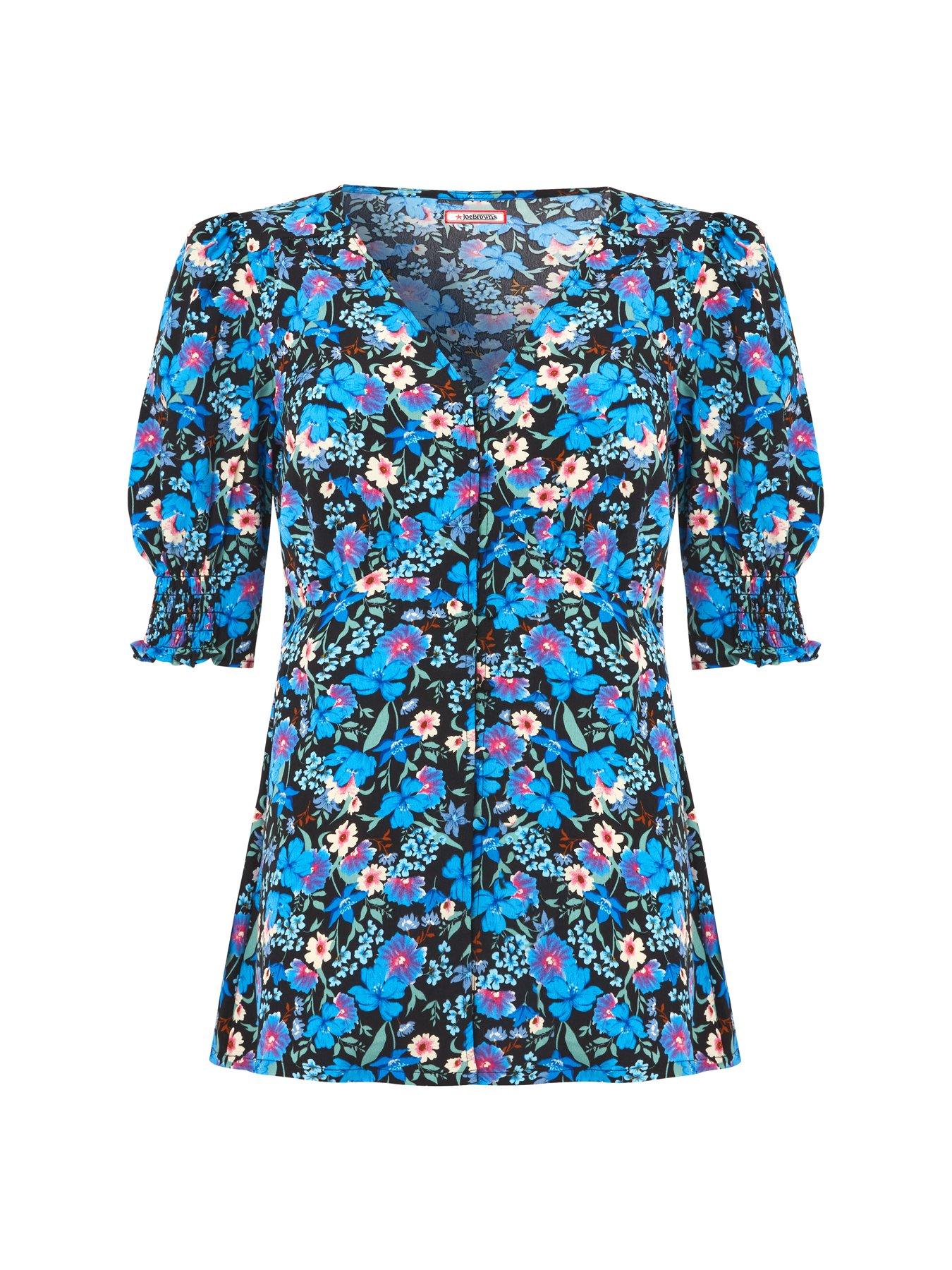 Joe Browns Phoebe Floral Blouse Multi Uk
