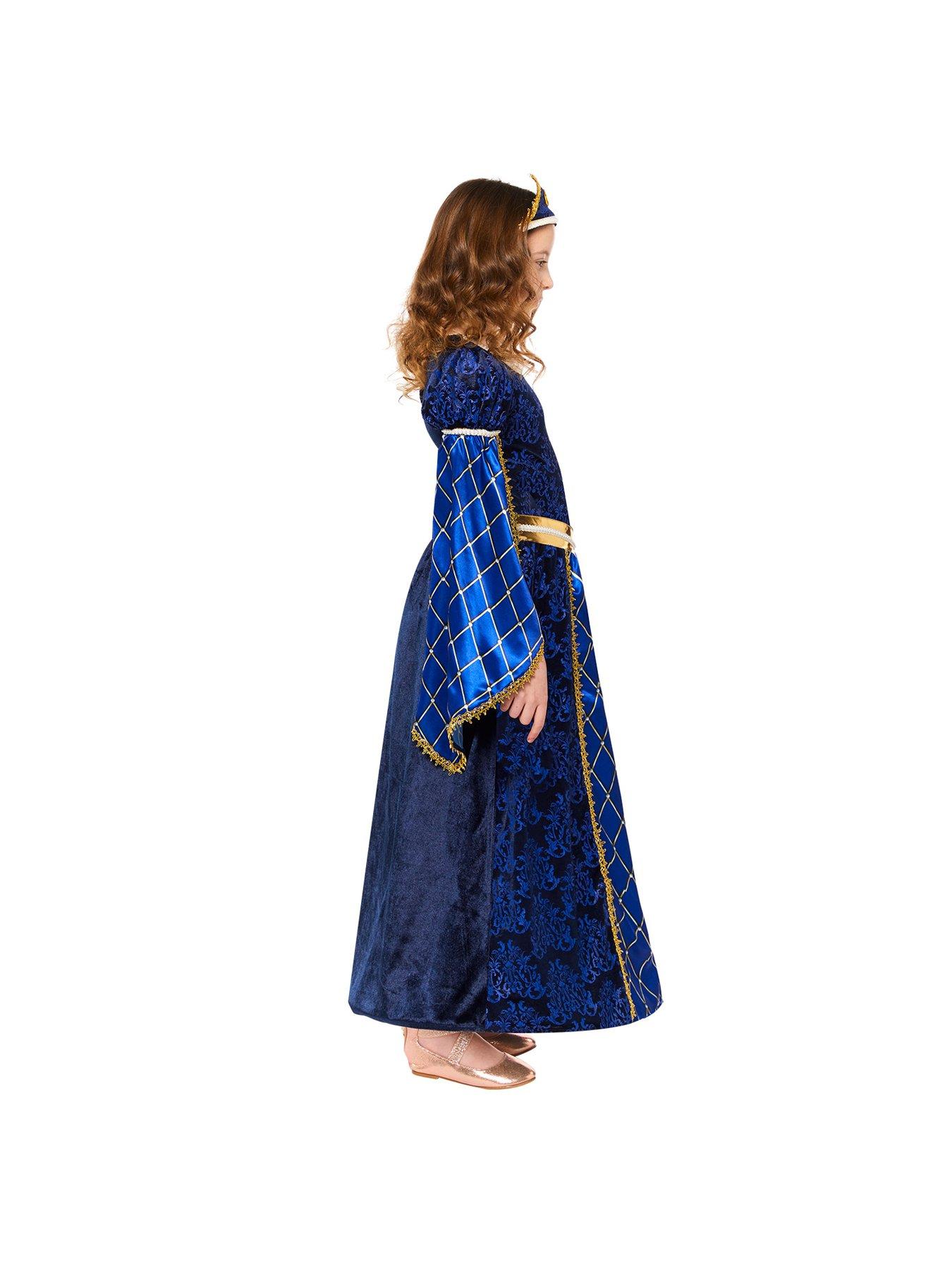 Tudor Princess Blue Deluxe Costume | Very