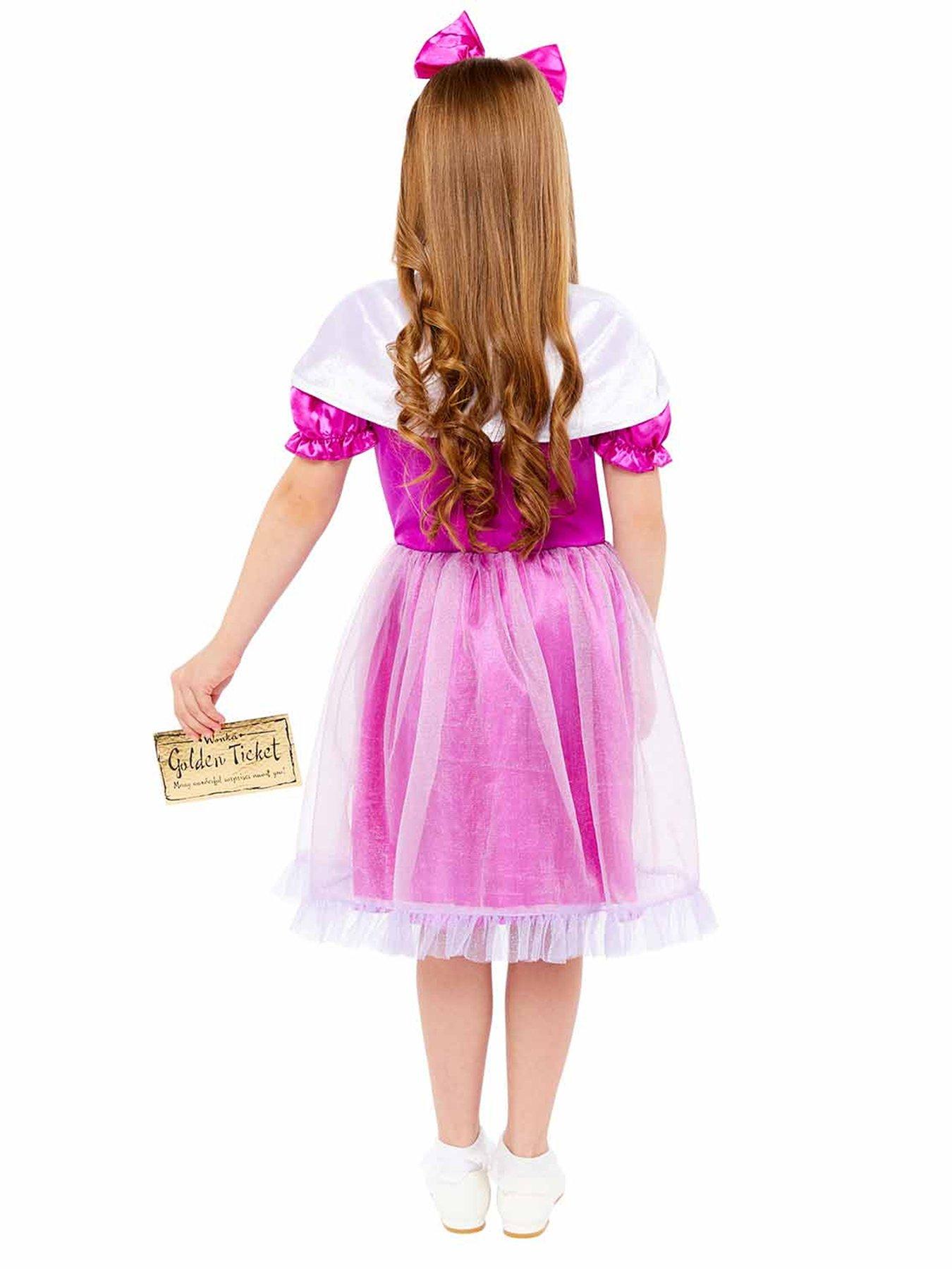 Roald Dahl Classic Veruca Salt Costume | very.co.uk