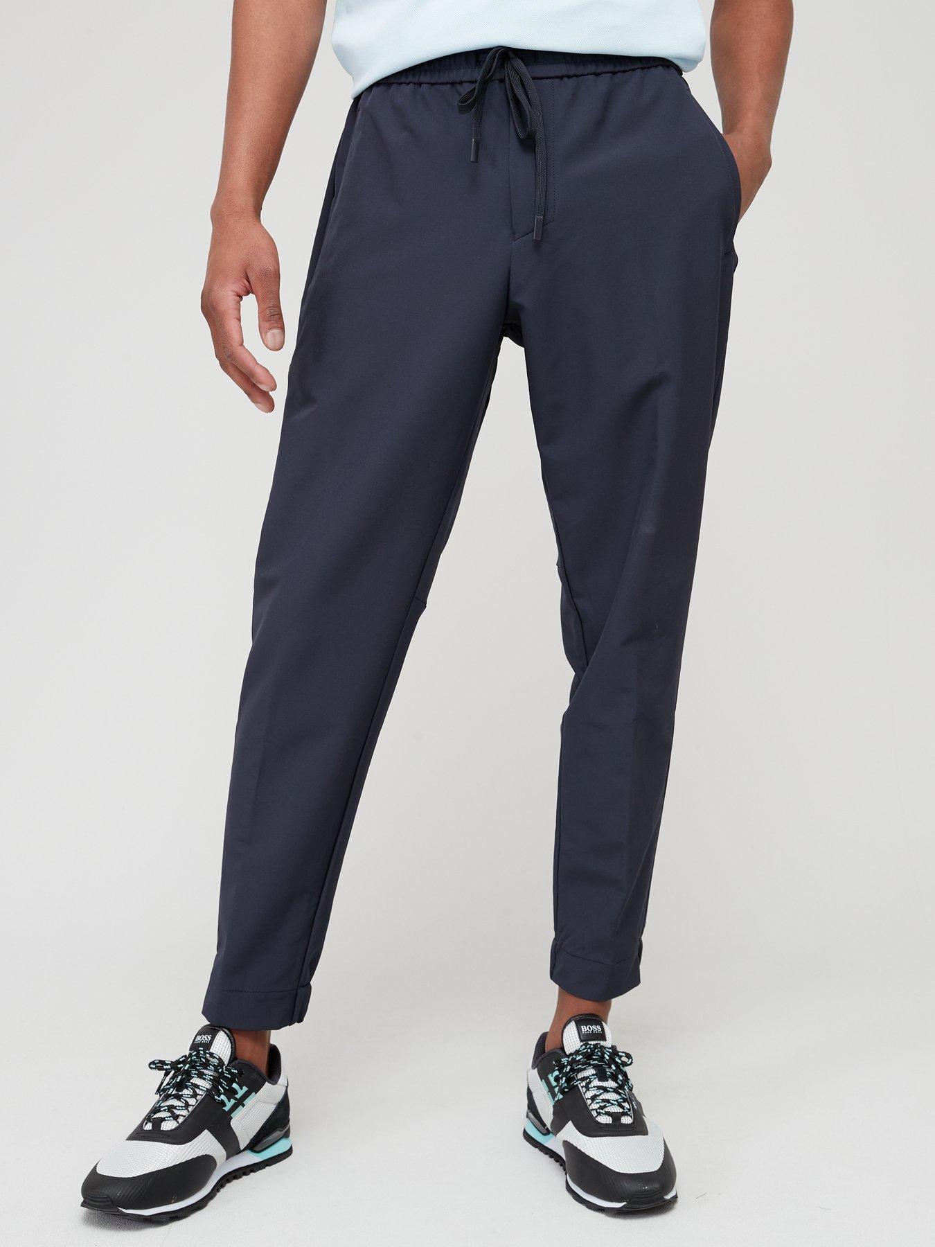 BOSS T_flex Trousers - Dark Blue | Very
