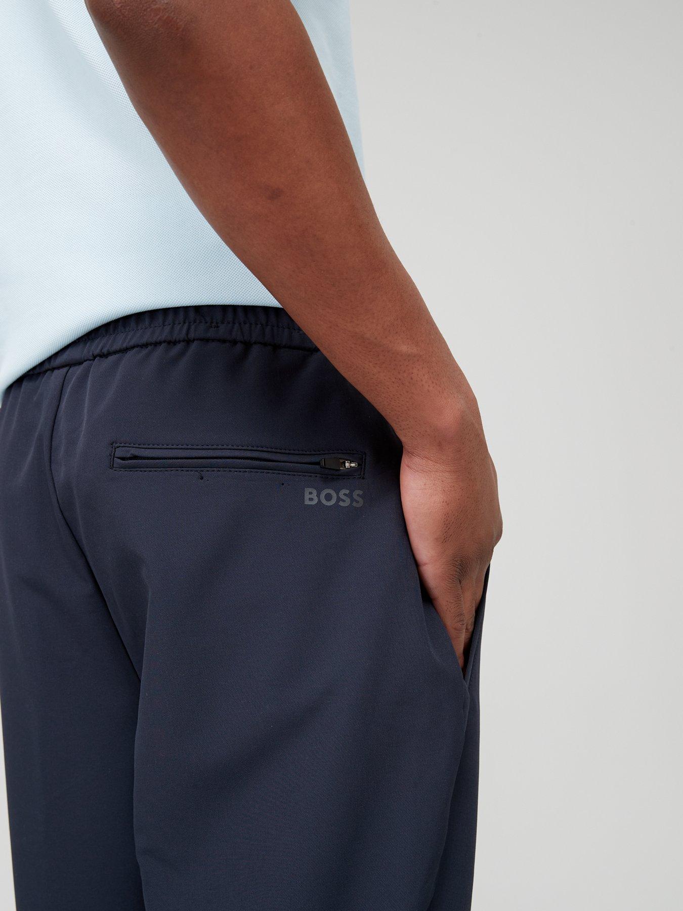 BOSS T_flex Trousers - Dark Blue | Very