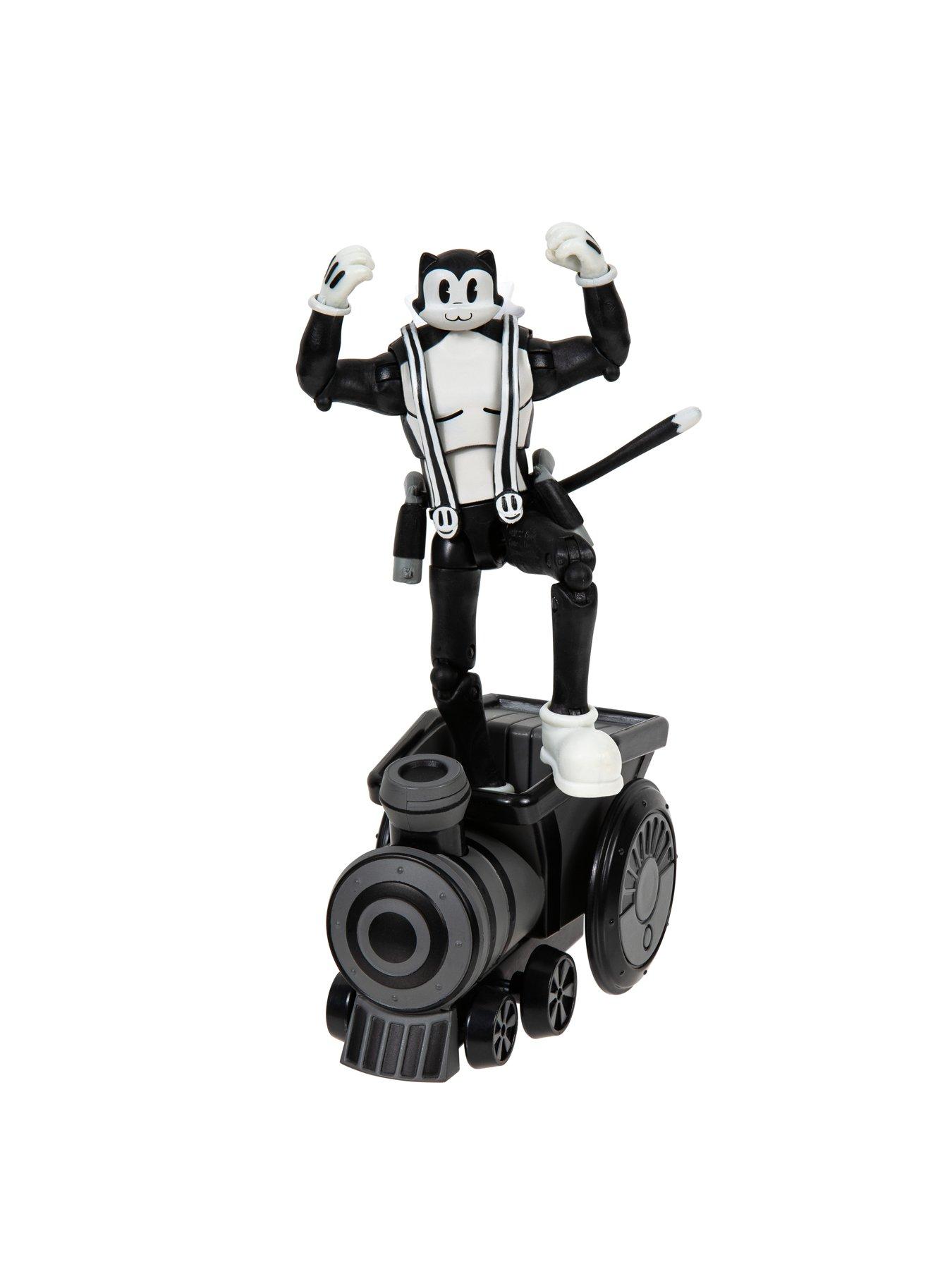 Fortnite Emote Series 4 Inch Toon Meowscles Figure With Chugga Chugga