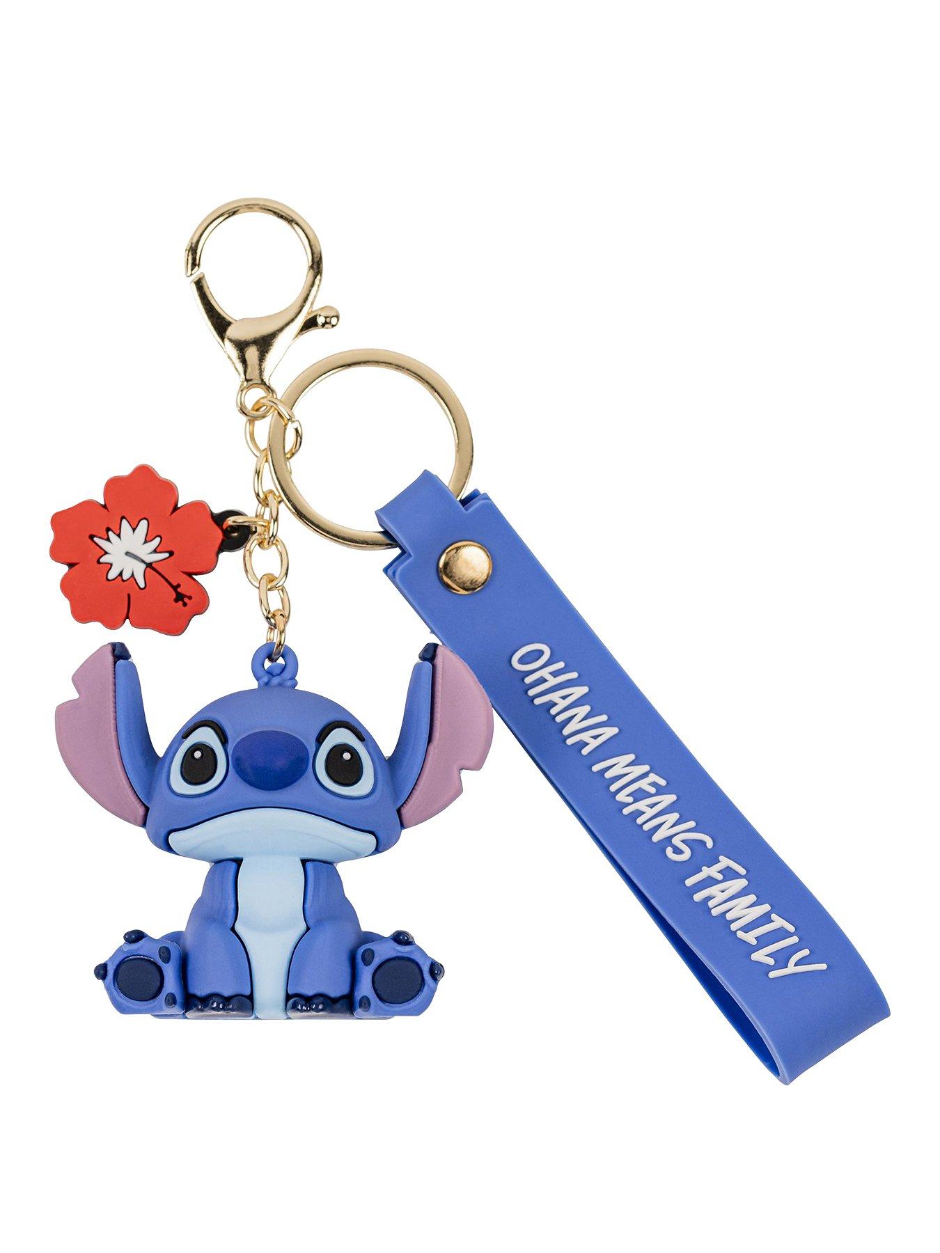 Disney Lilo and Stitch Blue and Gold 3D Keychain | very.co.uk