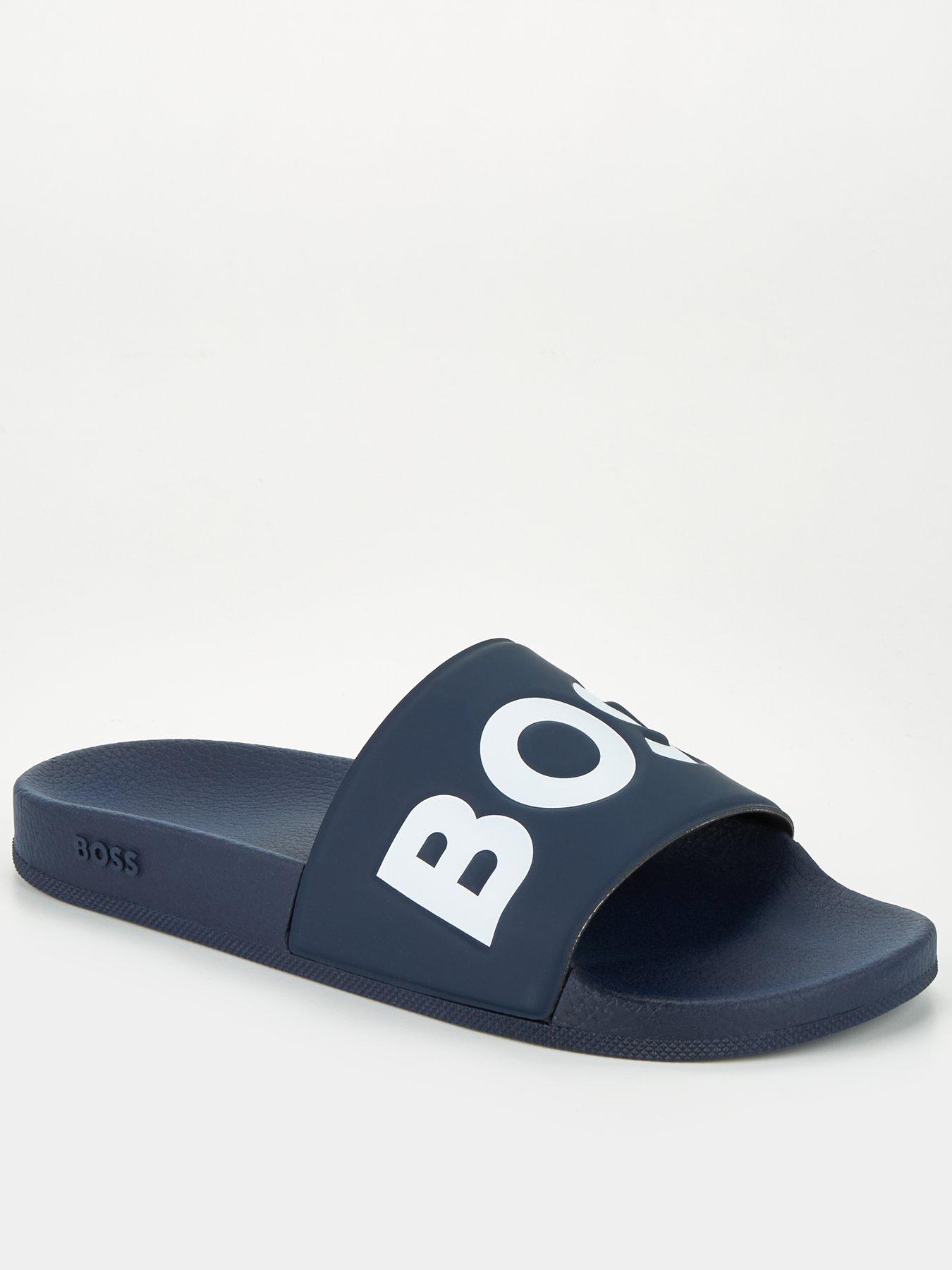 BOSS Aryeh Slider - Navy/White | Very