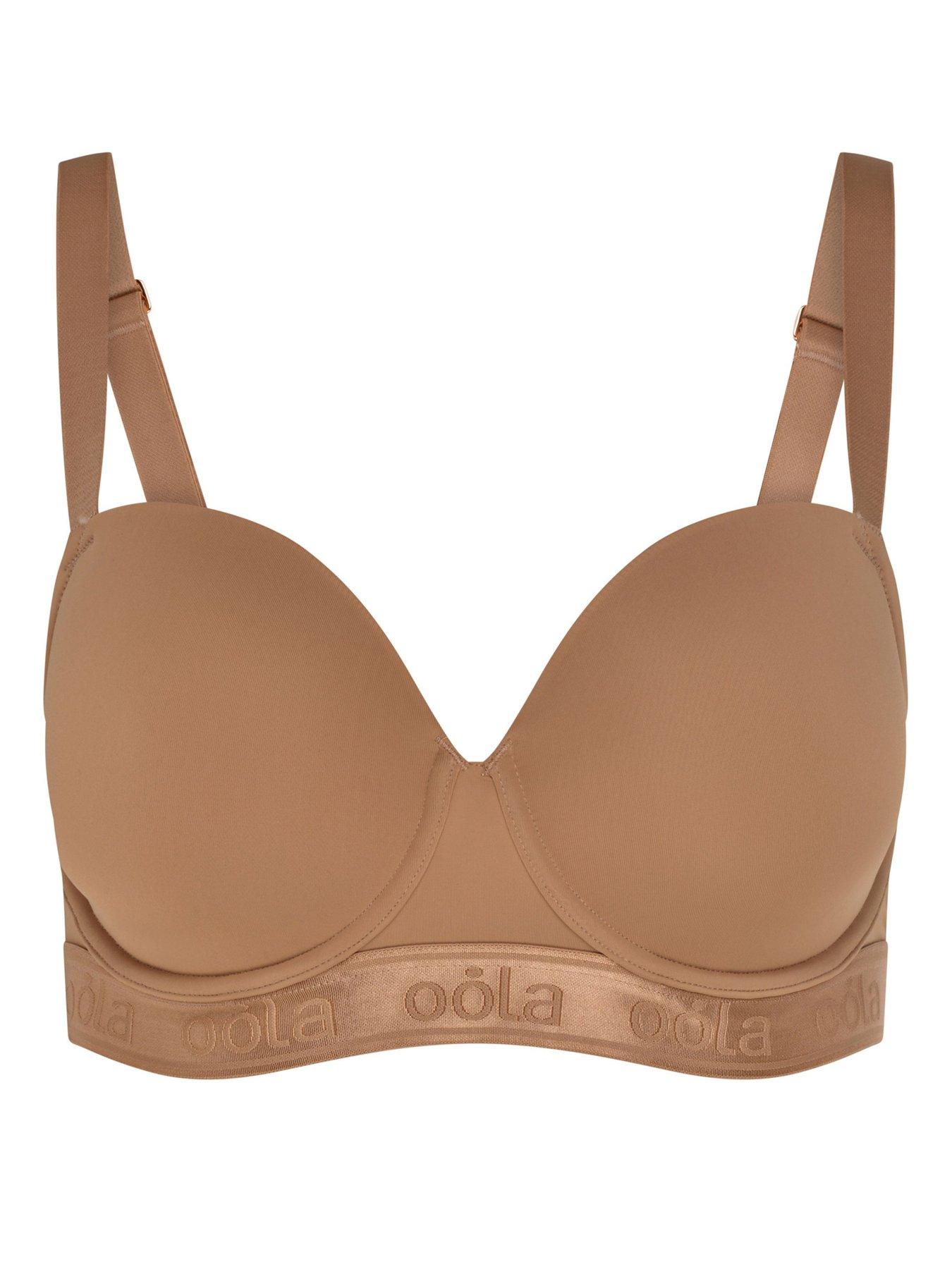 Oola Everyday Moulded T-shirt Bra - Dark Beige | Very