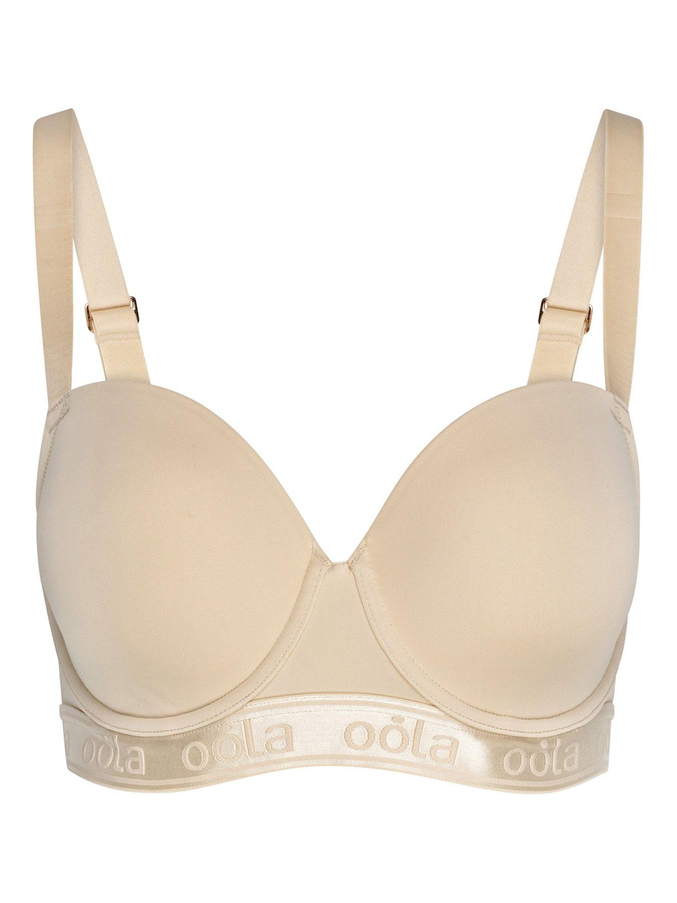 Oola Everyday Moulded T-shirt Bra - Light Beige | Very