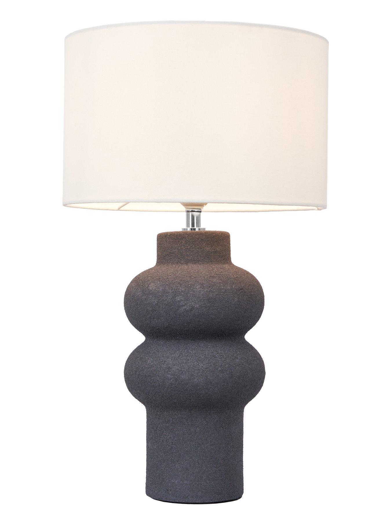 Very Home Bay Double Bump Table Lamp | very.co.uk
