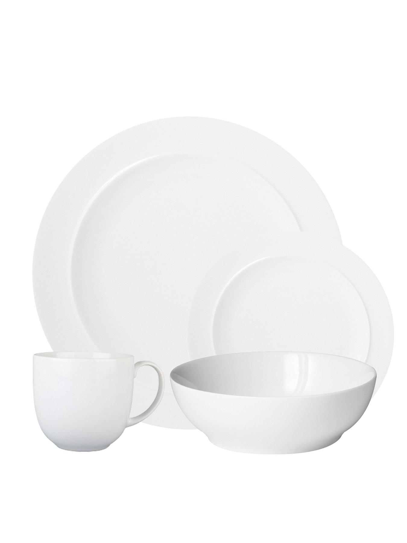 Denby White By Denby 16 Piece Dinner Set | very.co.uk