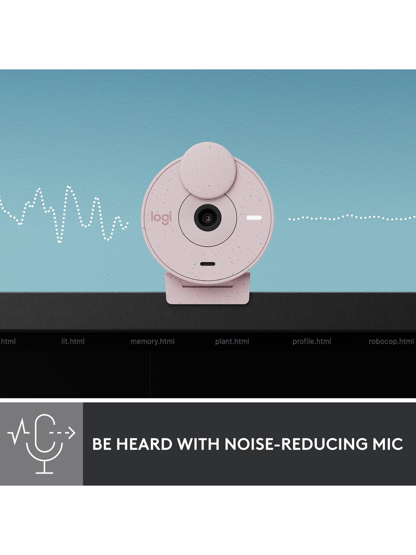 Logitech Brio 300 Full HD webcam-ROSE | Very