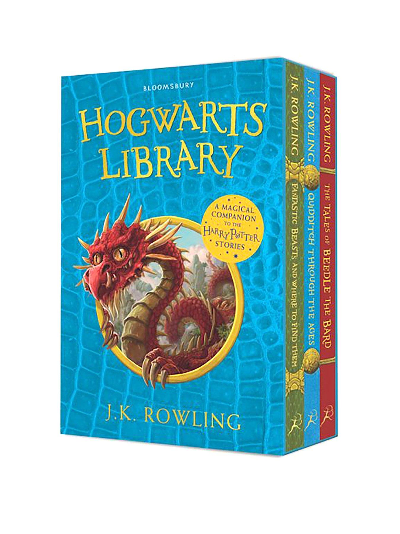 Harry Potter The Hogwarts Library Book Box Set by J.K. Rowling | very.co.uk