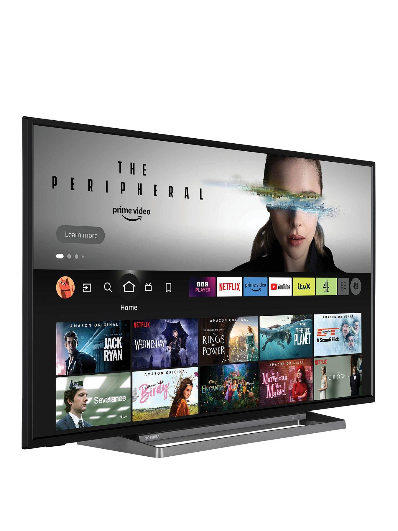 Toshiba 43UF3D53DB, 43 inch, 4K Ultra HD, Fire TV | very.co.uk