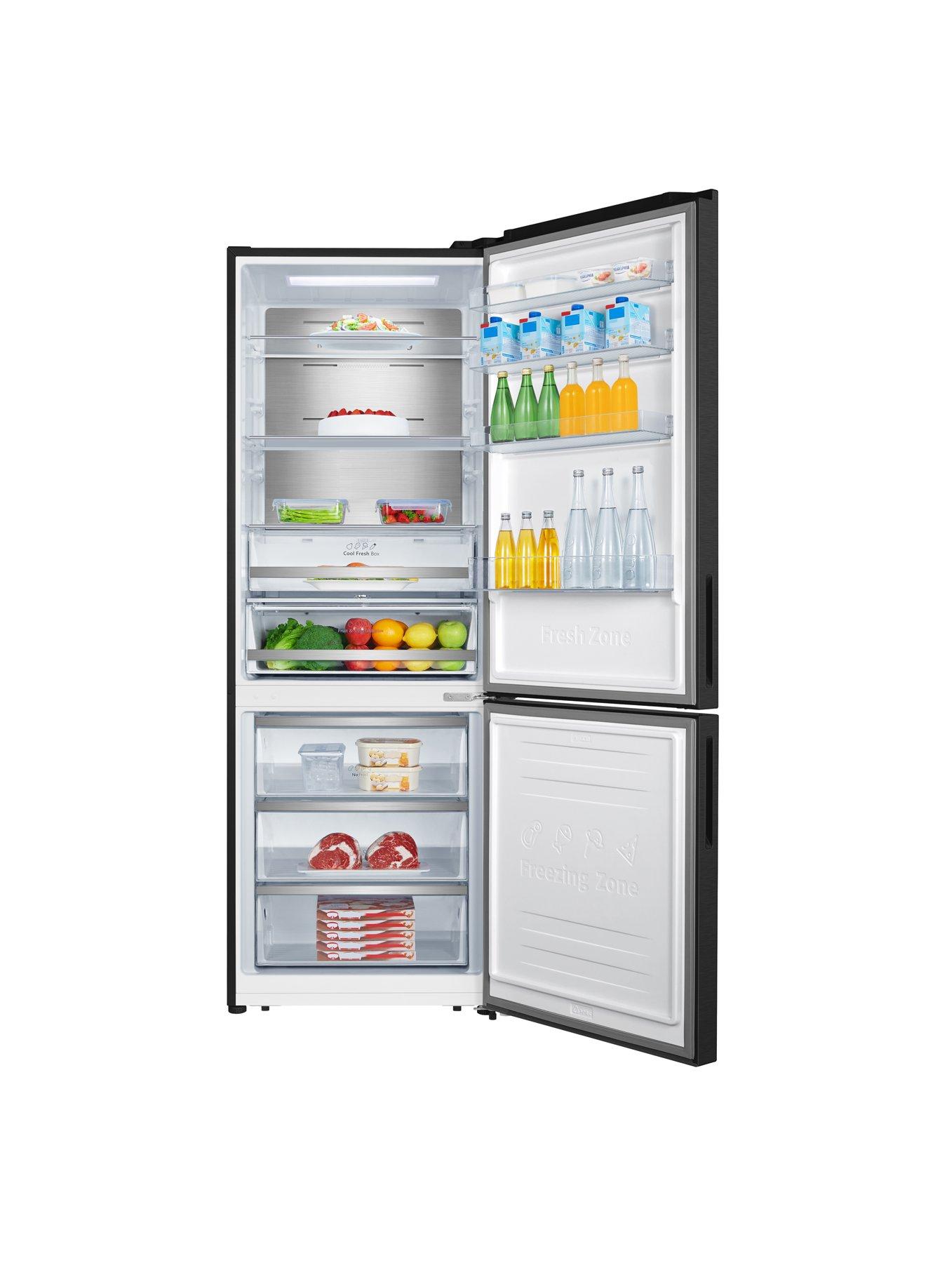 Hisense RB645N4BFE 60/40 70.4cm Frost-Free Wide Fridge Freezer - Black ...