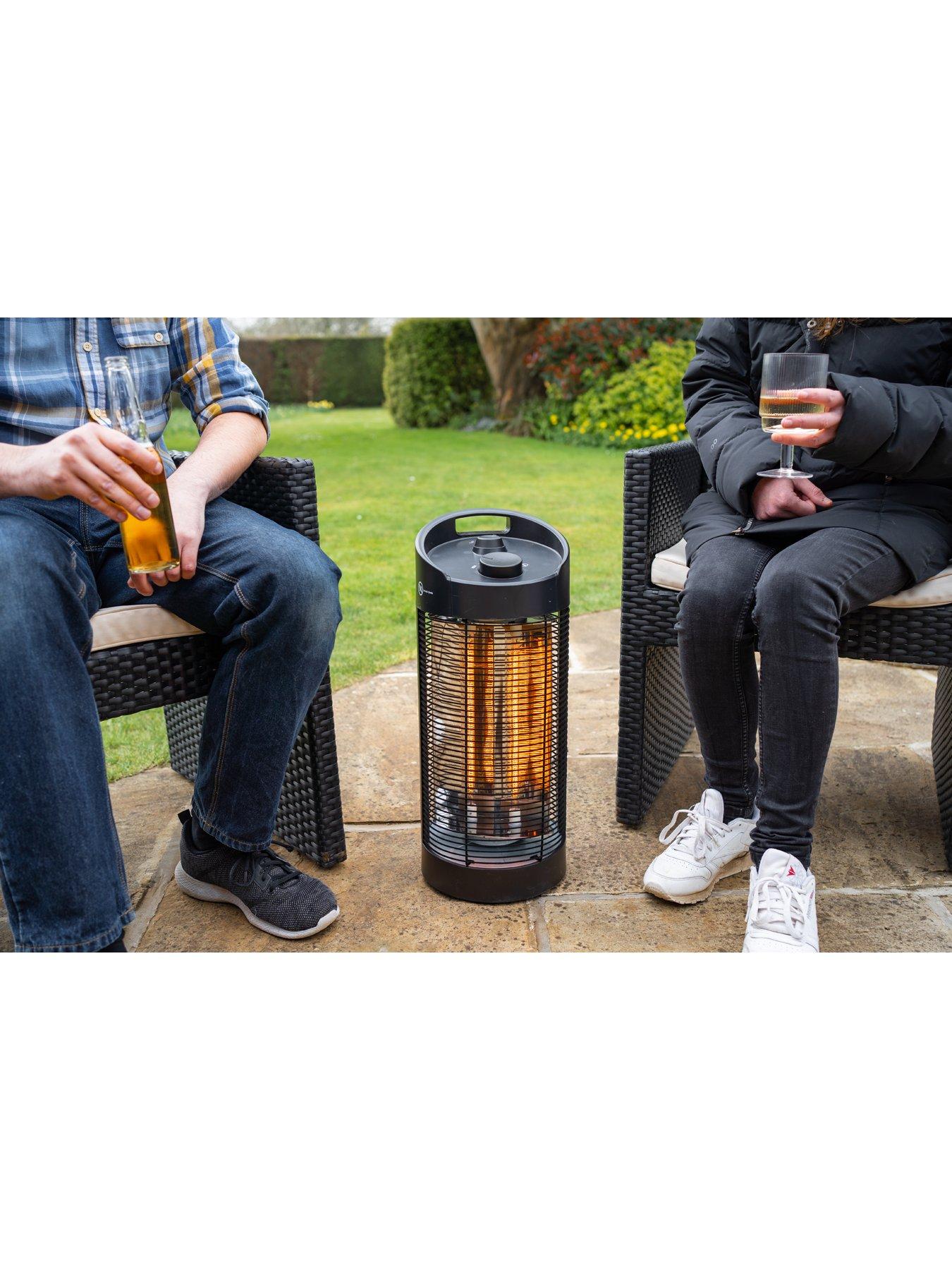 HAVANNA Grande Mojo Rotating Heater - 600/1200W Carbon Fibre | Very