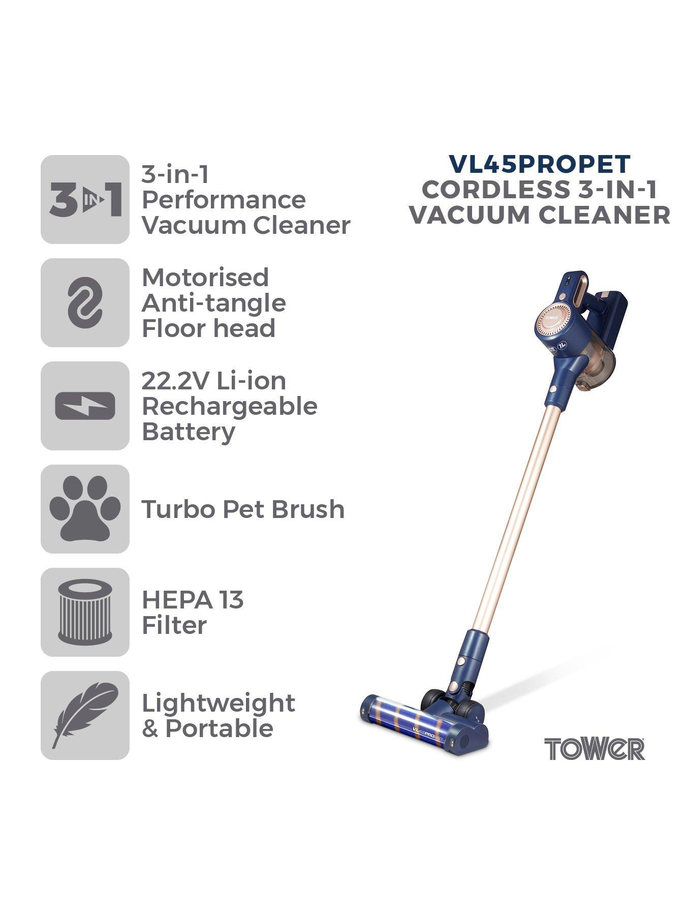 Tower VL45 Pro Pets Anti-Tangle Cordless Vacuum | Very