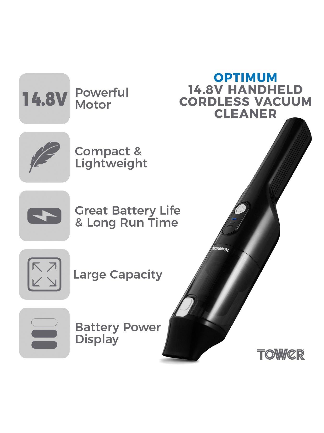 Tower Optimum 14.8V Handheld Vacuum Cleaner | Very
