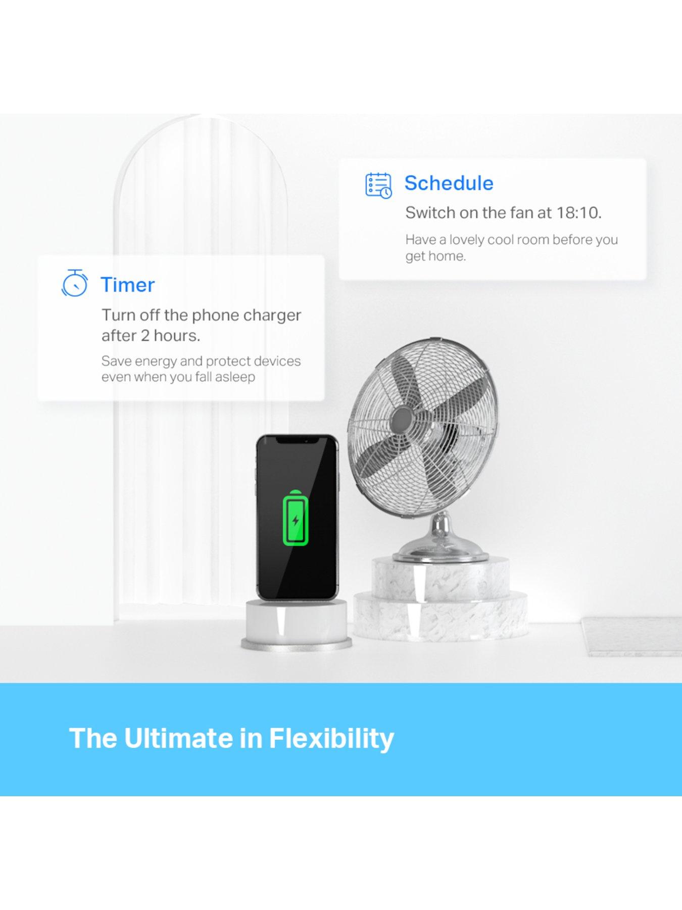 TP Link Tapo P110 Smart Socket with Energy Monitoring (4-Pack) | Very