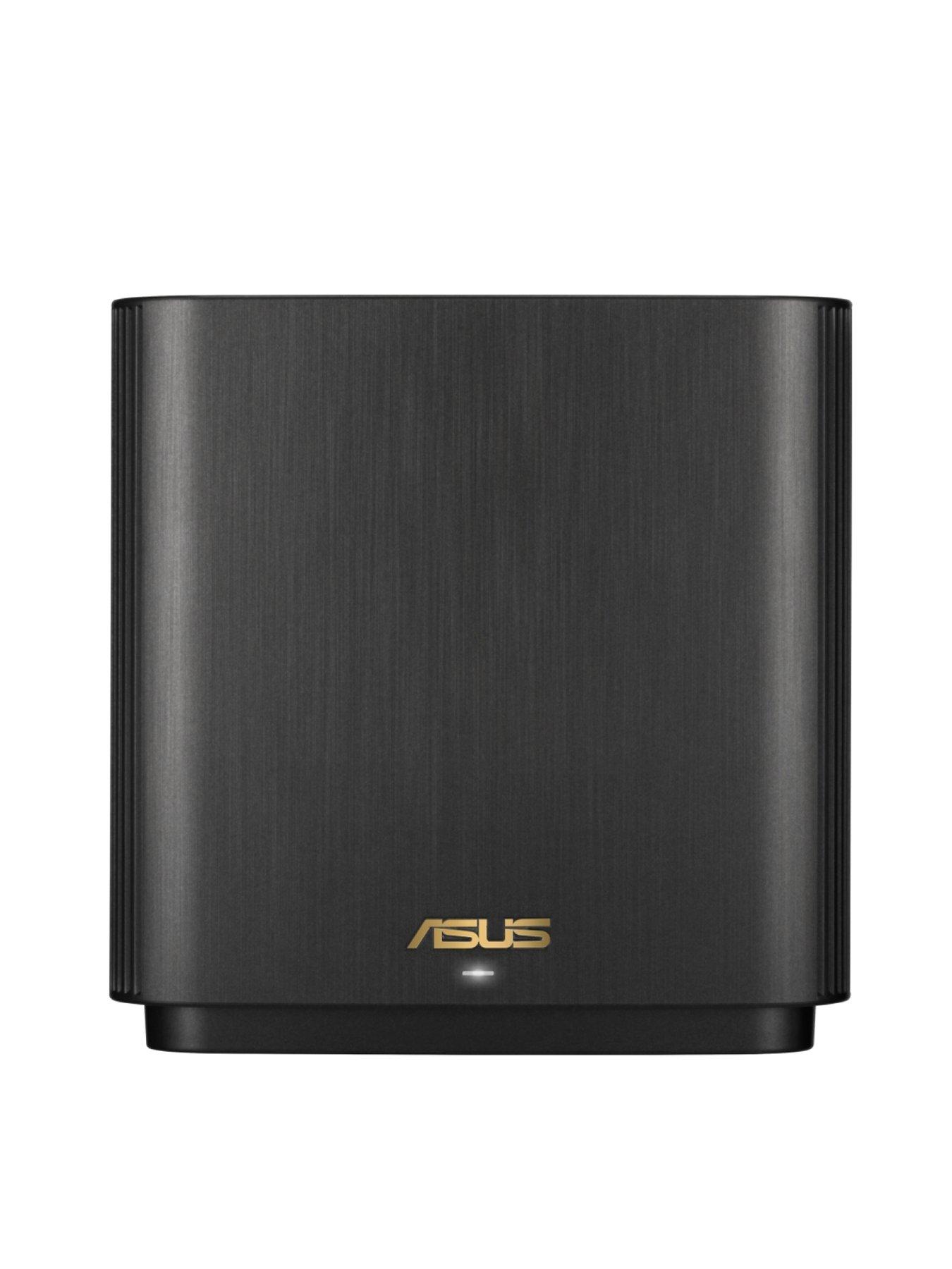 Asus ZenWiFi XT9 2 pack BLACK- AX7800 Whole-Home Tri-band Mesh WiFi 6 ...