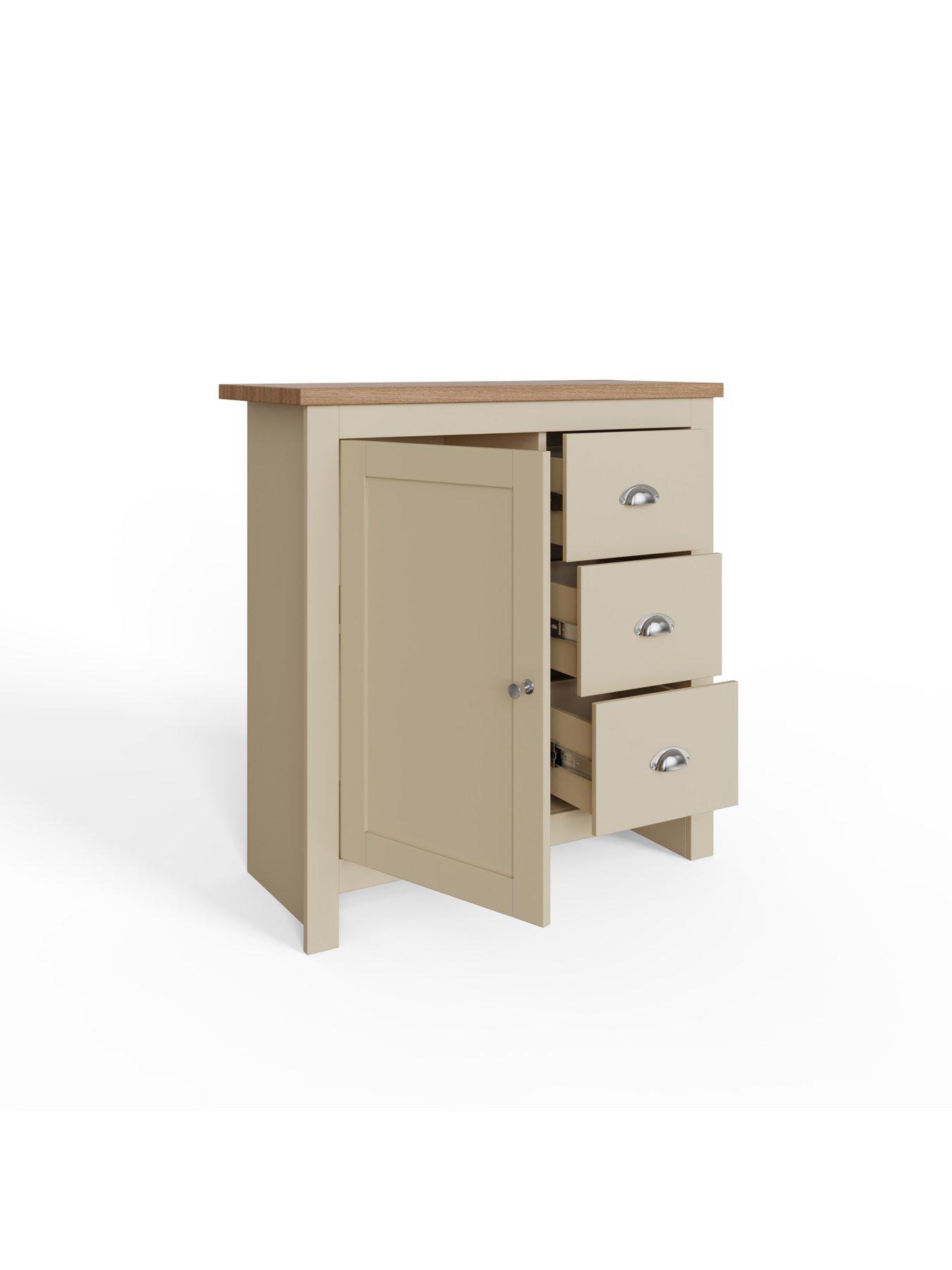 GFW Lancaster 1 Door, 3 Drawer Multi Unit - Cream | Very