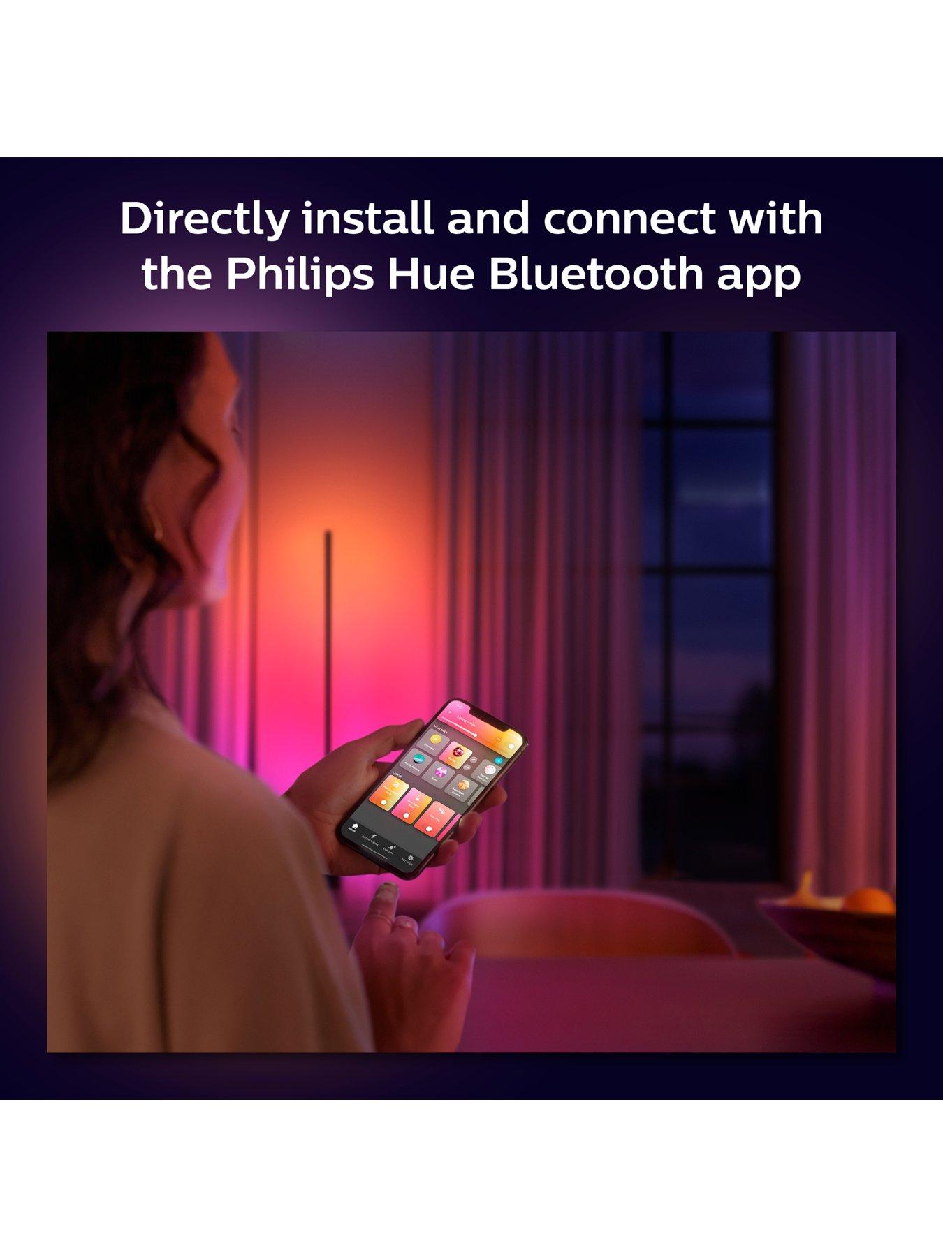 Philips Hue Hue White and Colour Ambiance Gradient Lightstrip 2m and 1m ...