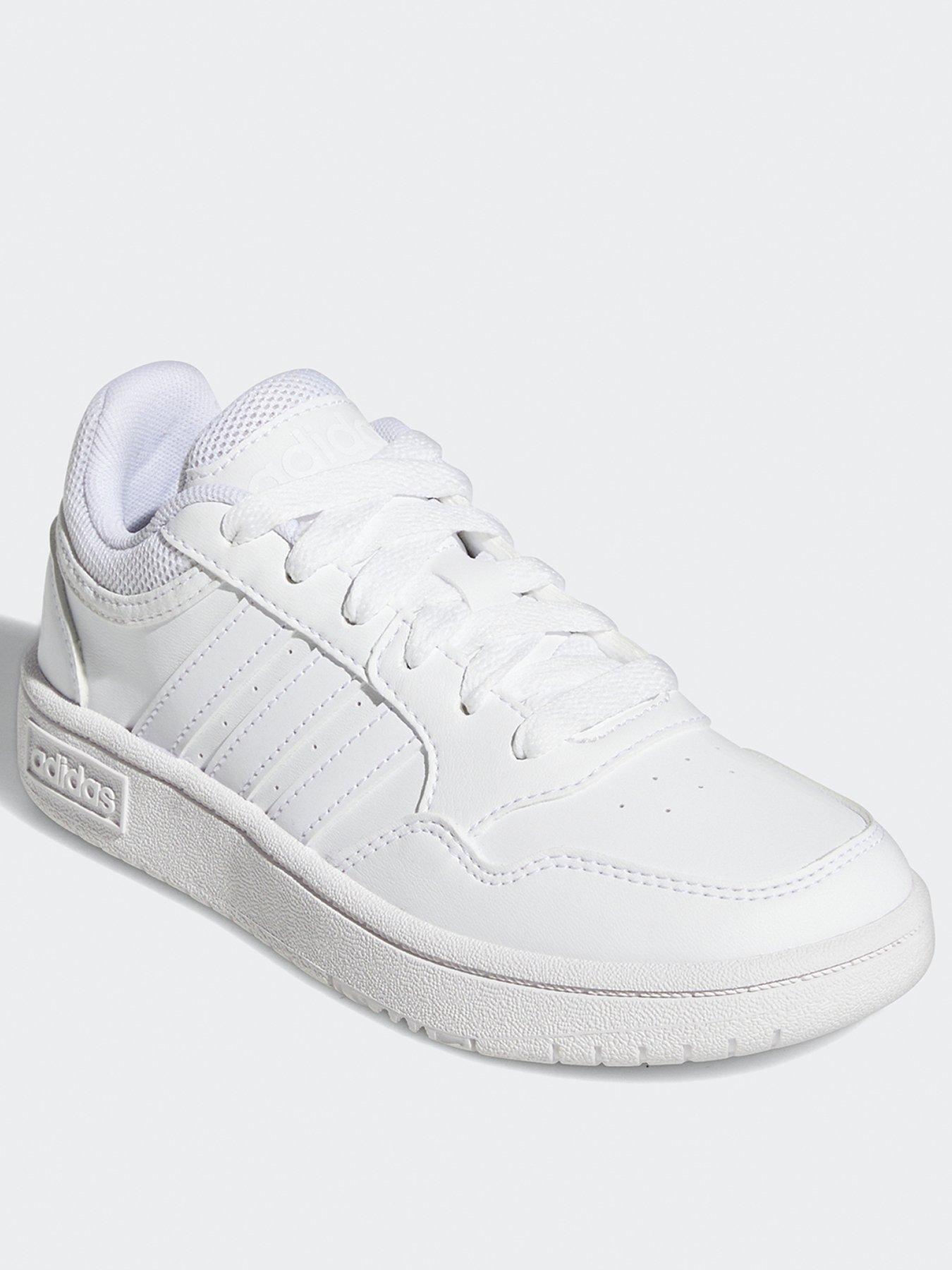 adidas Sportswear Kids Unisex Hoops 30 Trainers - White/White | Very