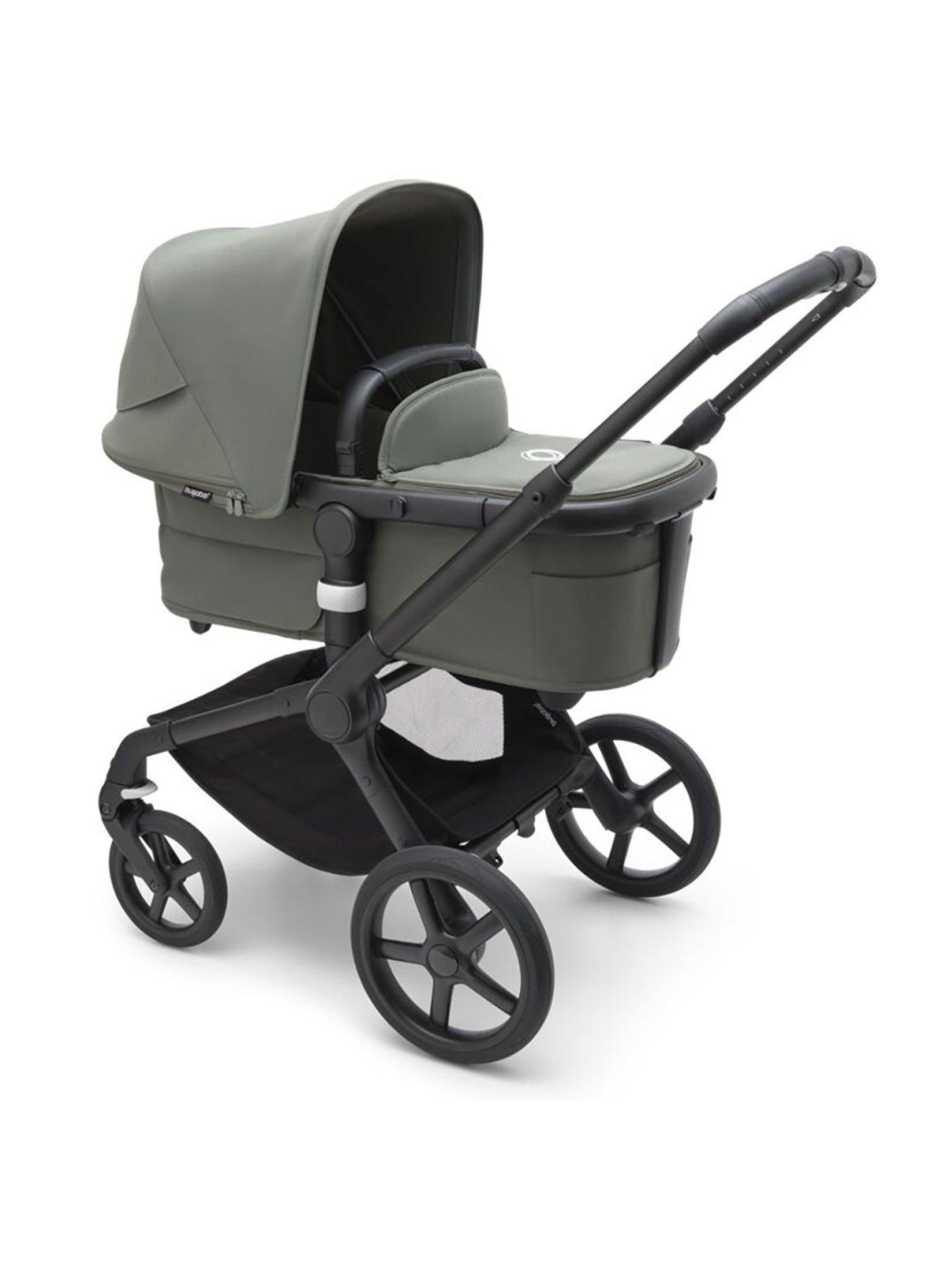 Bugaboo Fox 5 Complete Stroller - Black/Forest Green/Forest Green | Very