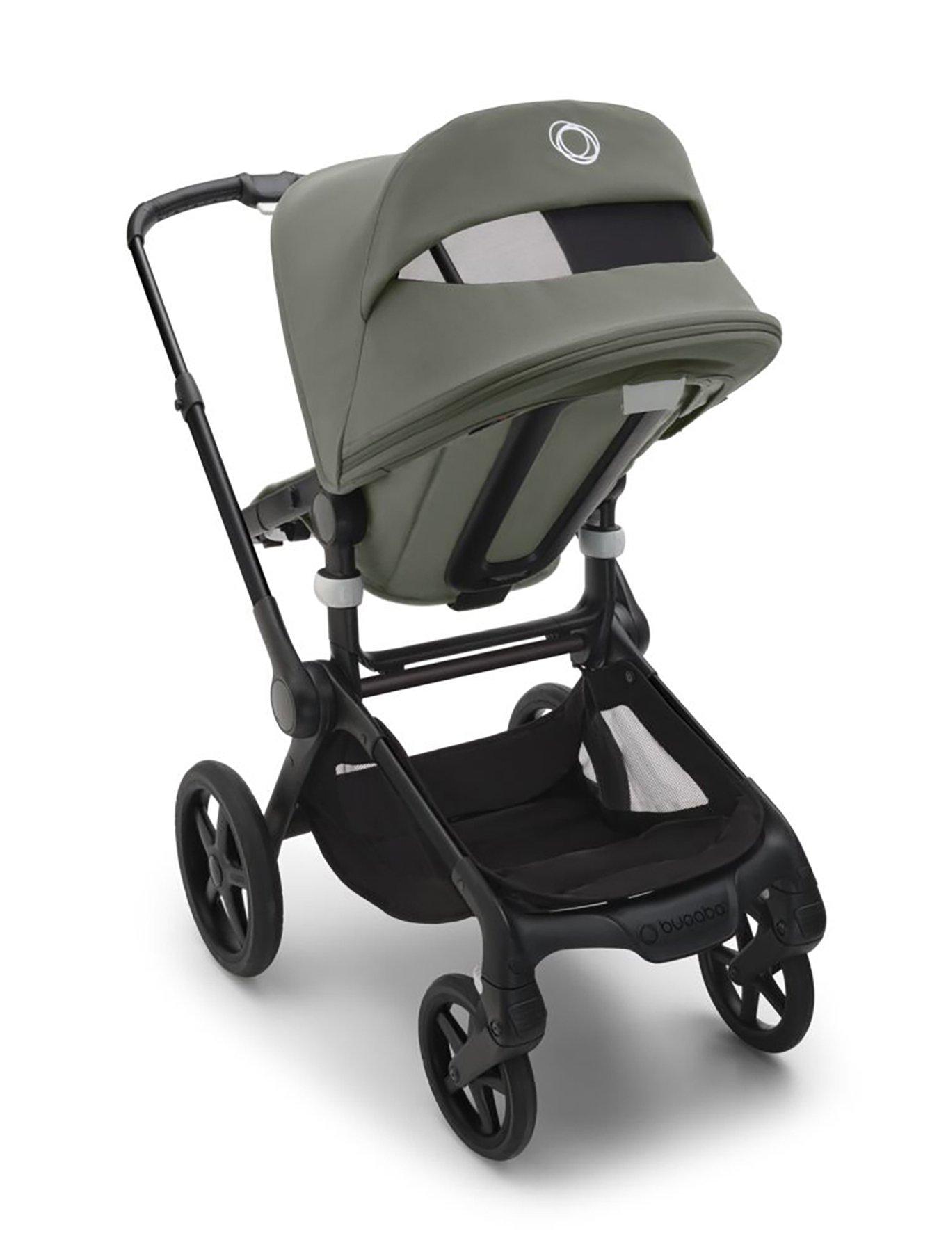 Bugaboo Fox 5 Complete Stroller - Black/Forest Green/Forest Green | Very