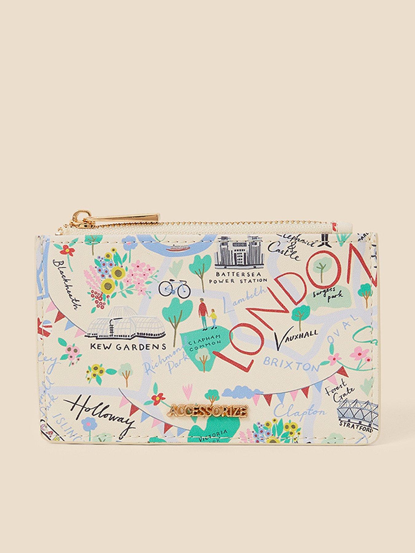 Accessorize London Print Card Holder | very.co.uk
